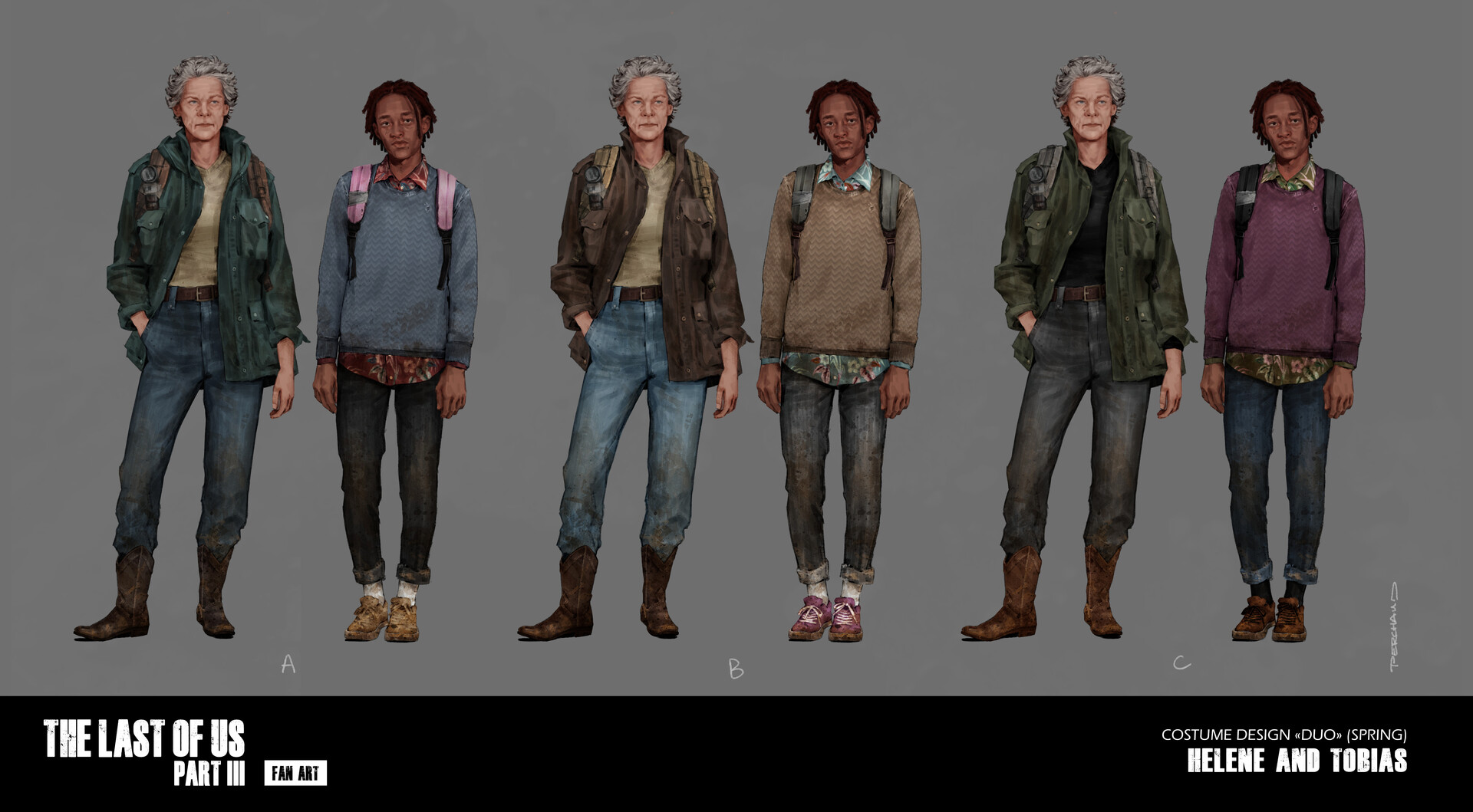 ArtStation - Helen & Tobias - TLOU Fan Project