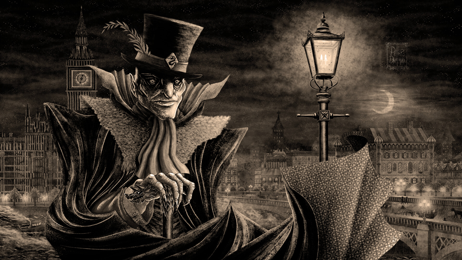 ArtStation - The Count in Old London