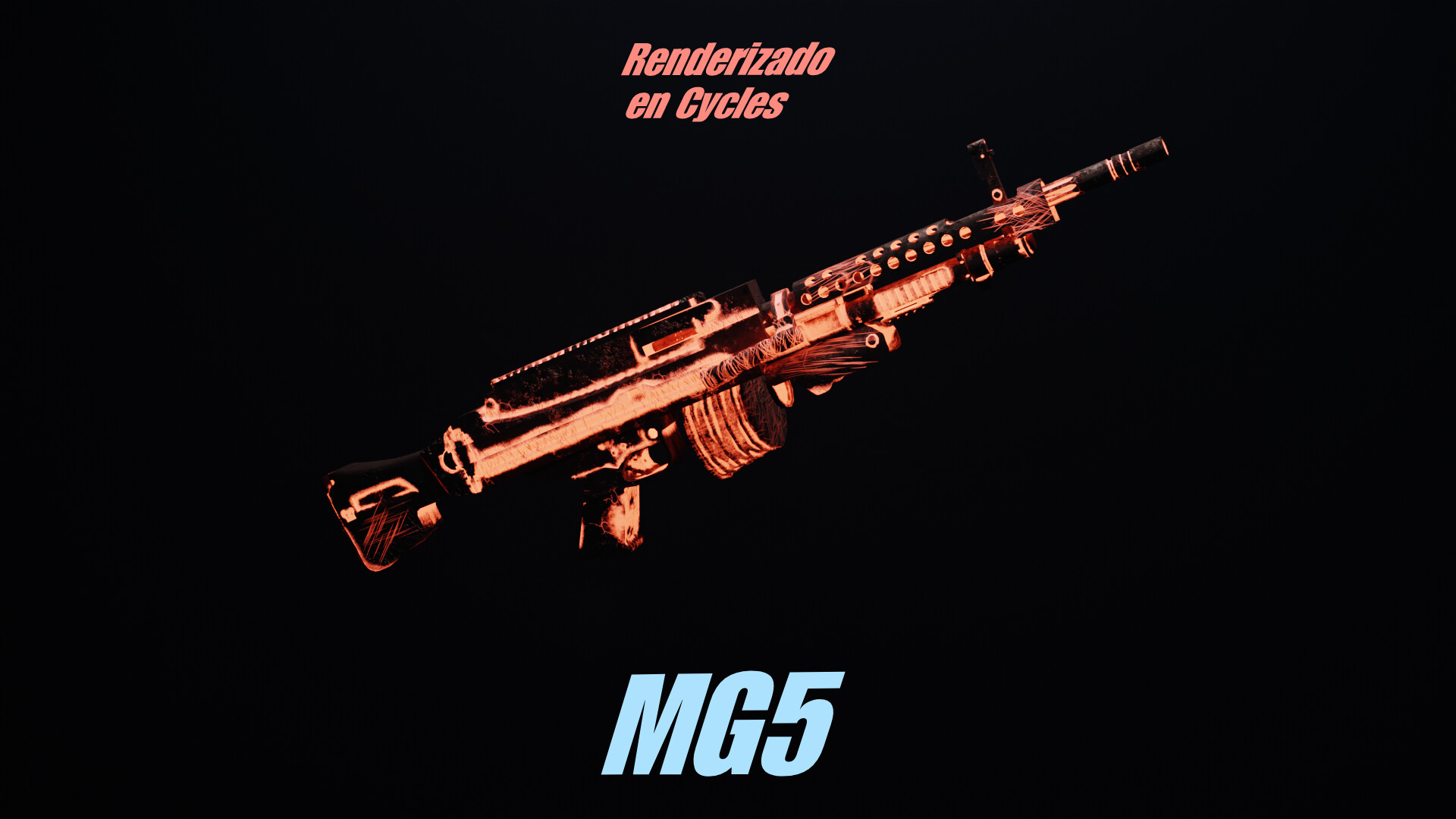 ArtStation - Gun Heckler & Koch MG5