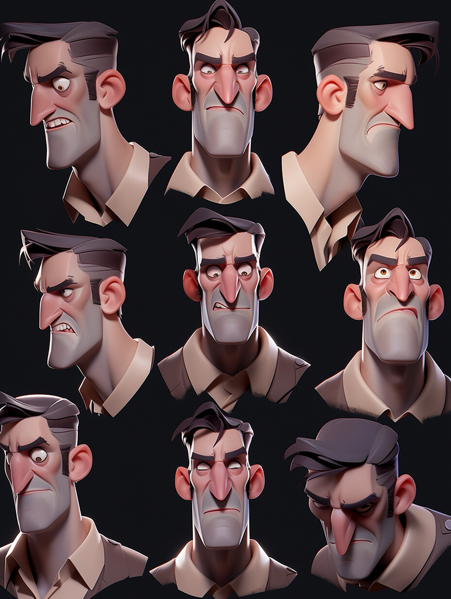 ArtStation - test expression {AI}