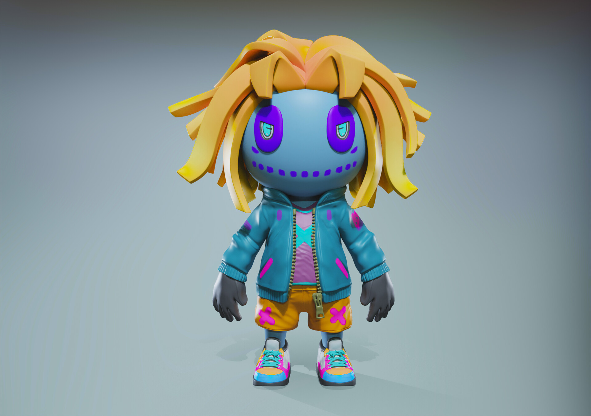 ArtStation - Original designed mascot