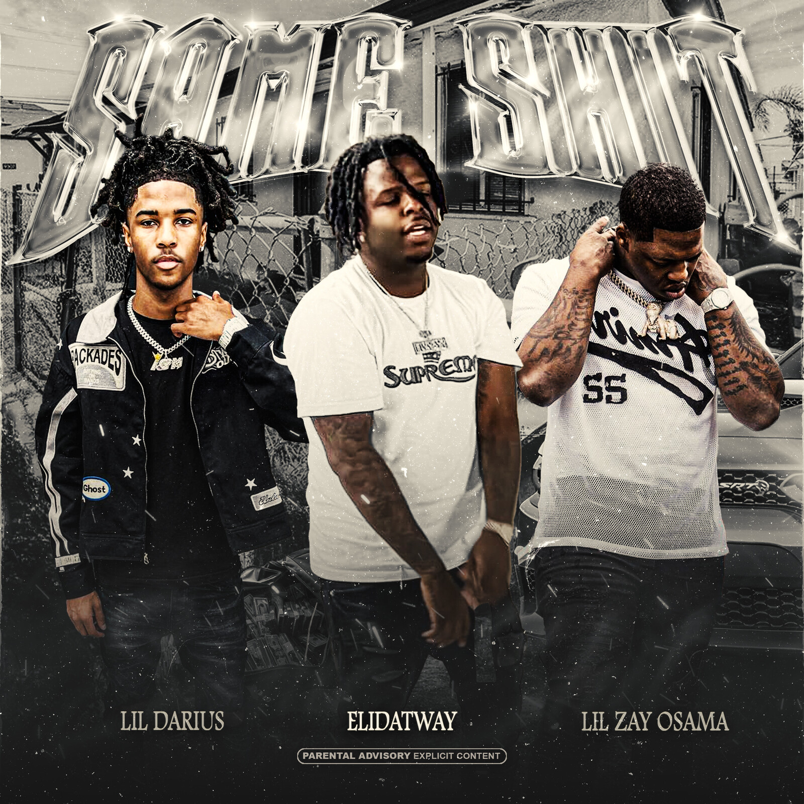 DINODIDTHAT - SAME SHIT - Lil Darius , Lil Zay Osama , Elidatway