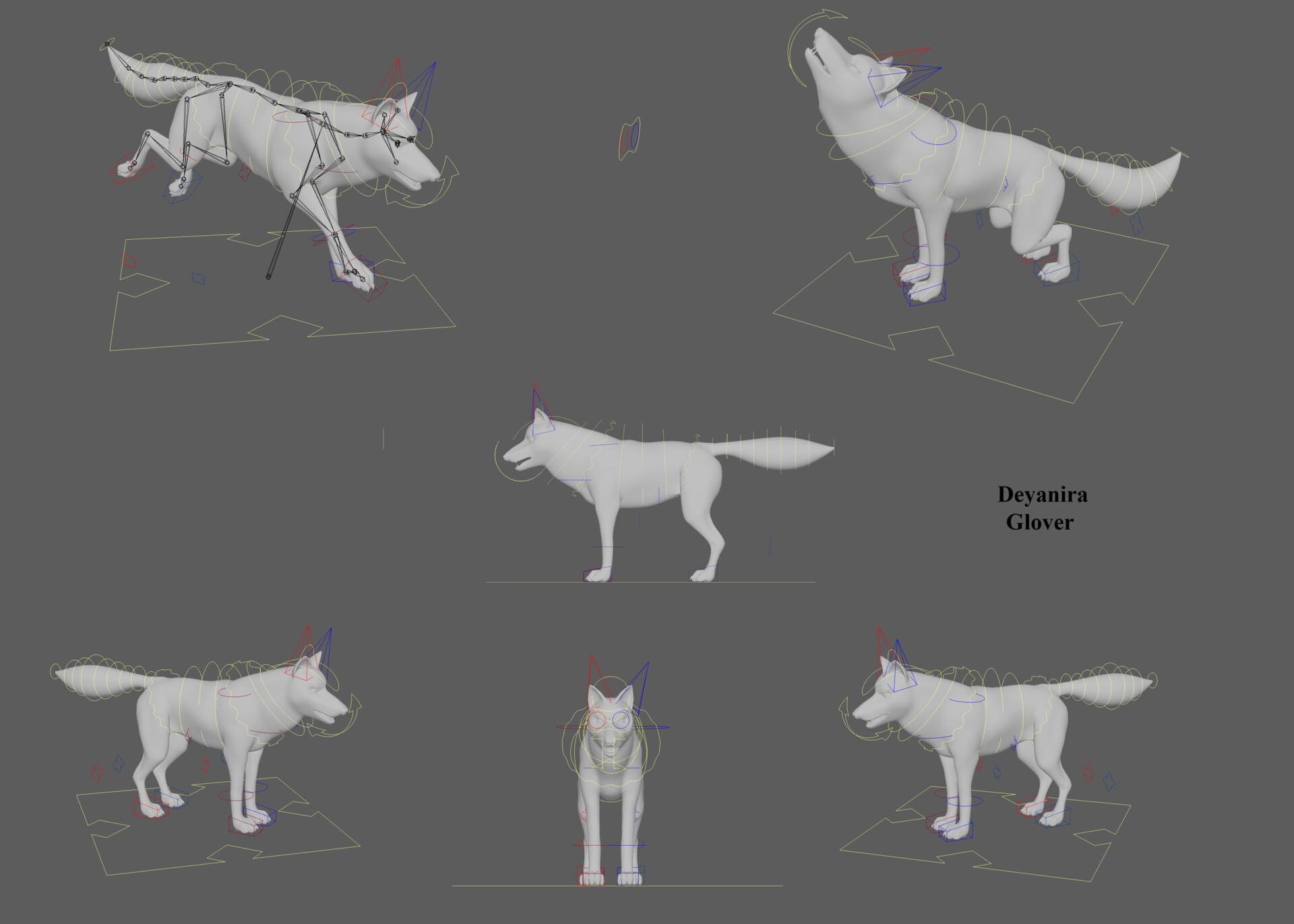 ArtStation - Wolf Rig