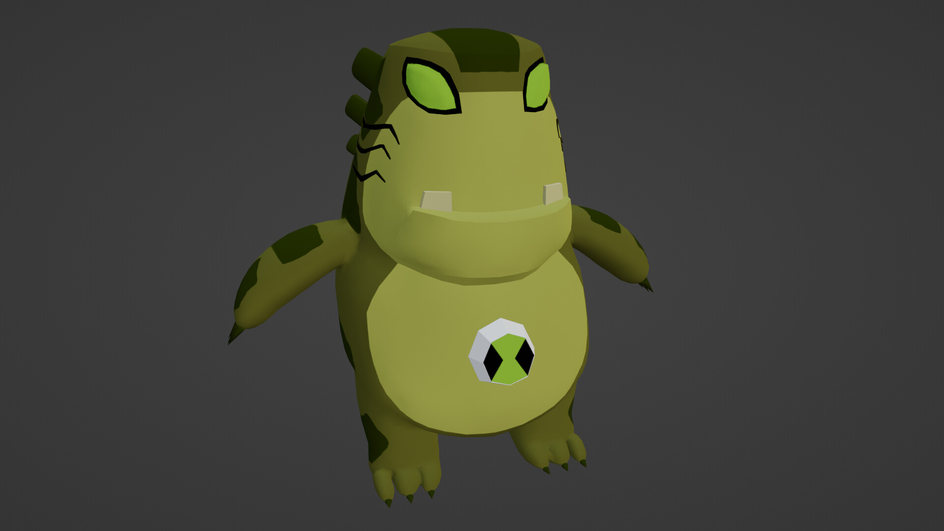 ArtStation - Upchuck (Murk) 3D Model From Ben 10 Omniverse