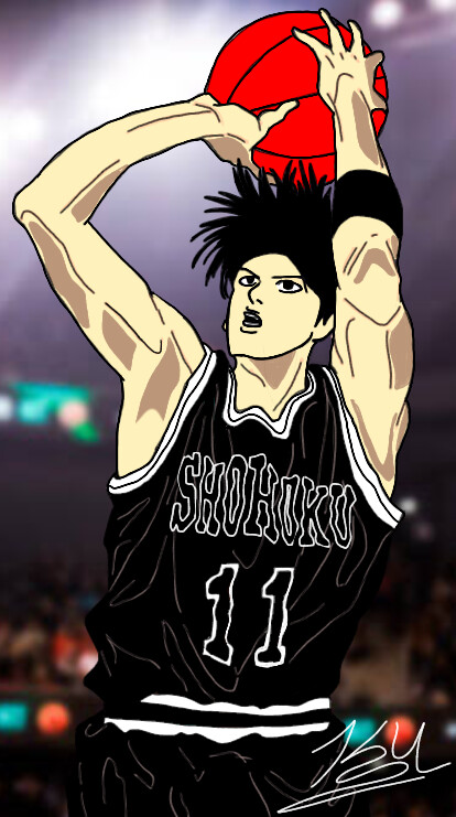 Rukawa Slam Dunk Wallpaper