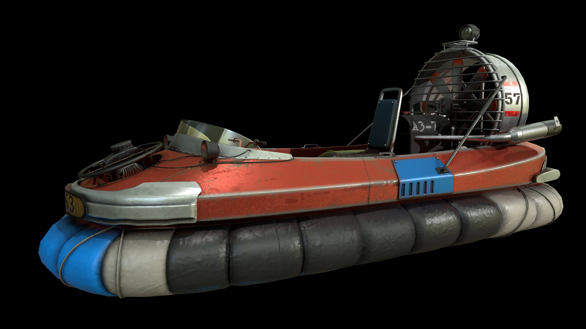 ArtStation - Hovercraft