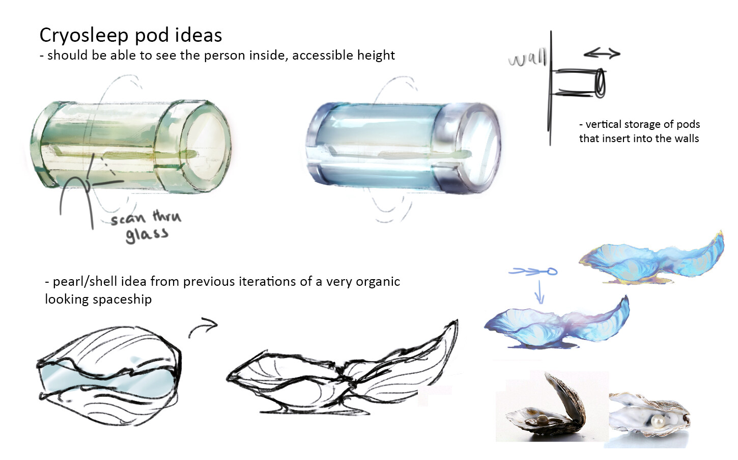 ArtStation - 'Alone' prop - cryosleep pods