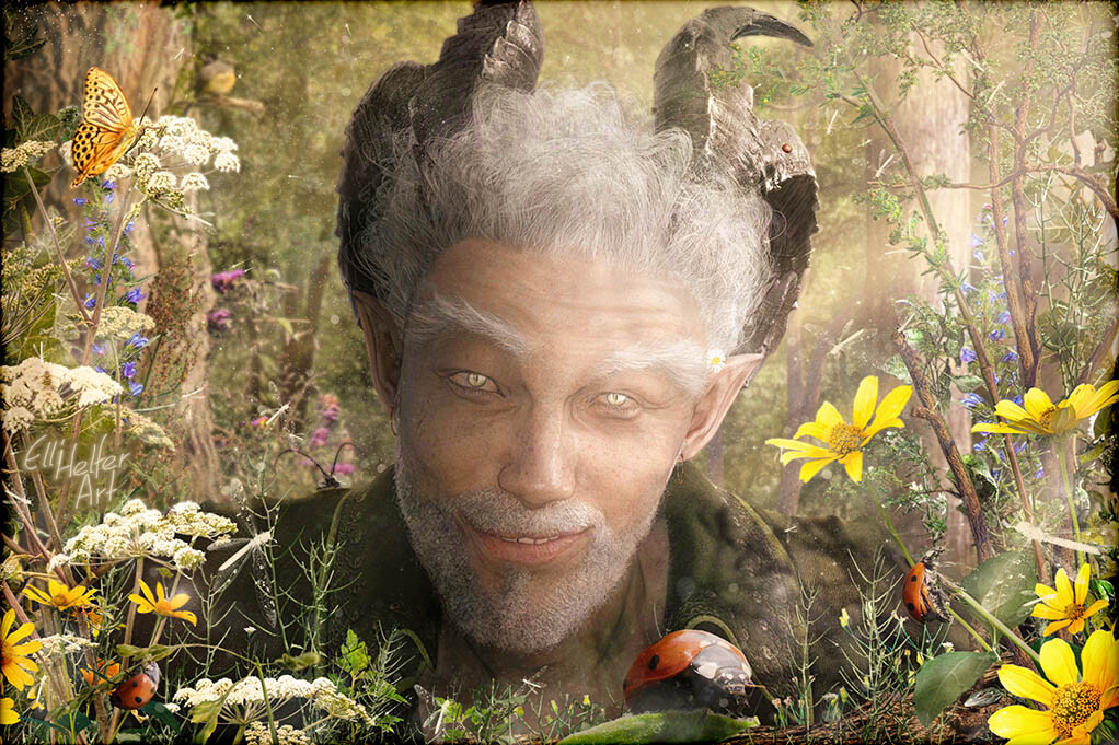 ArtStation - Sucellus - celtic forest god