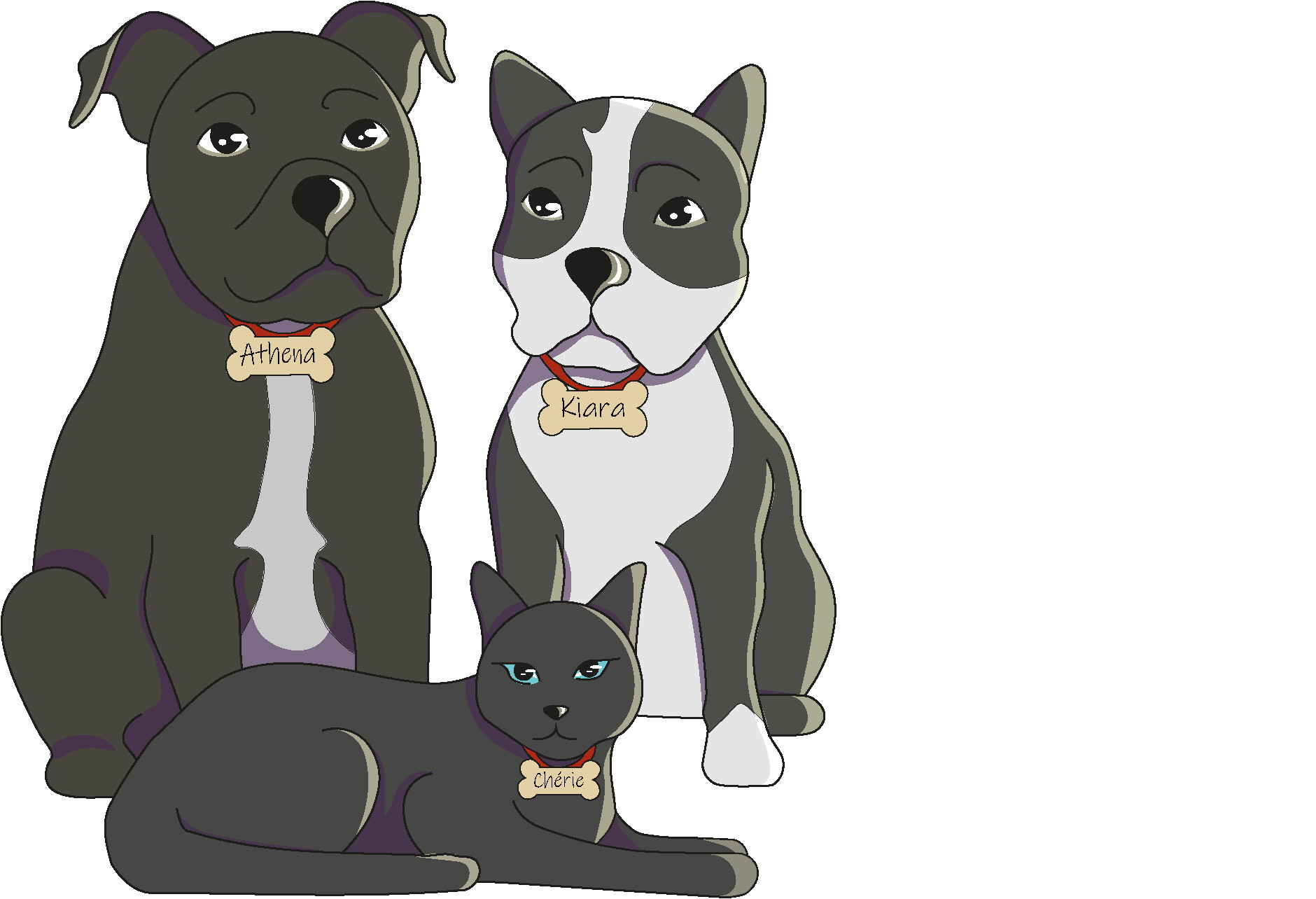 ArtStation - pet illustration