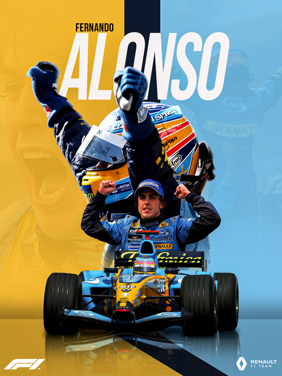 ArtStation - Fernando Alonso Formula 1 Poster