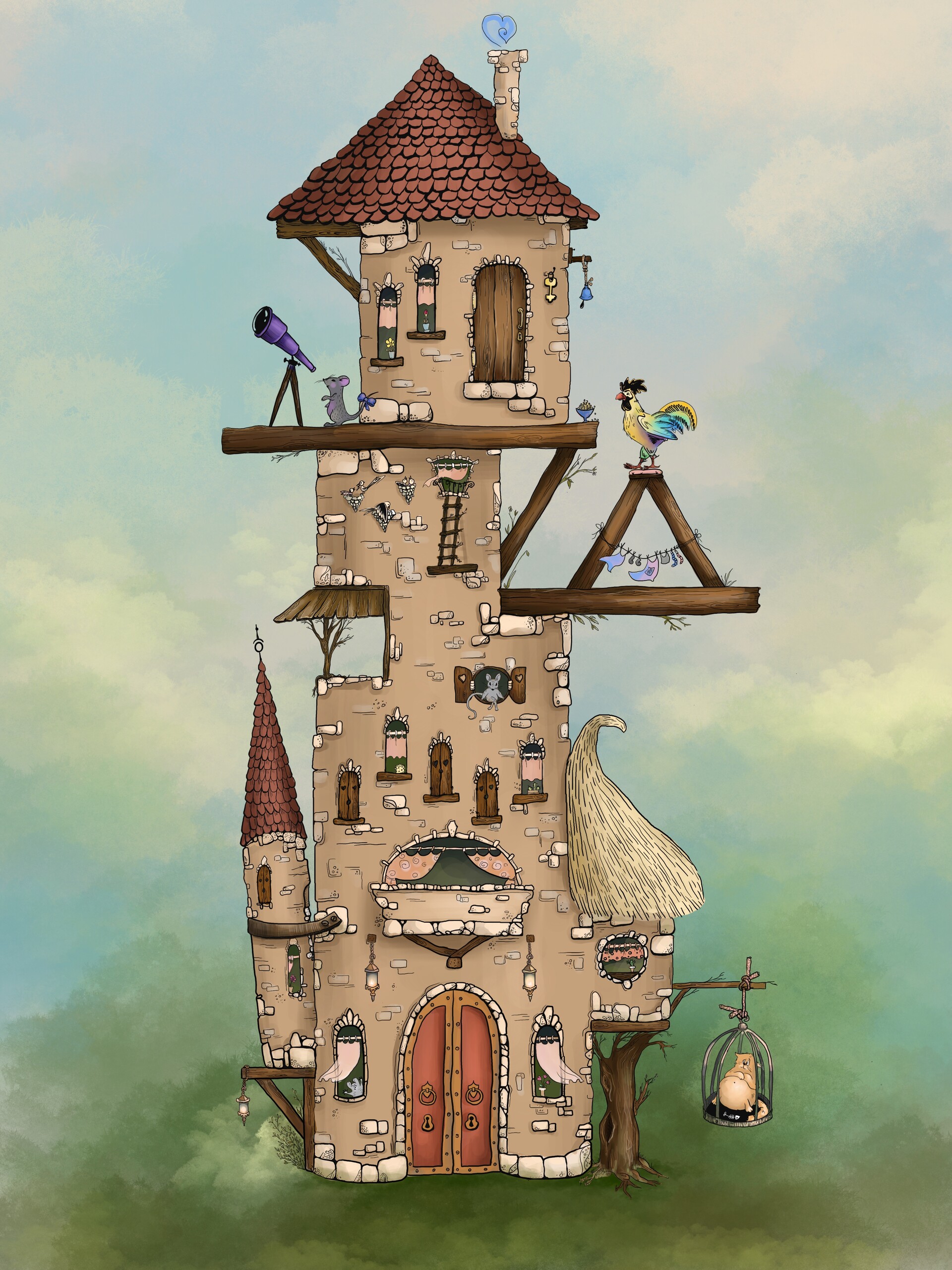 ArtStation - Fairy tale house