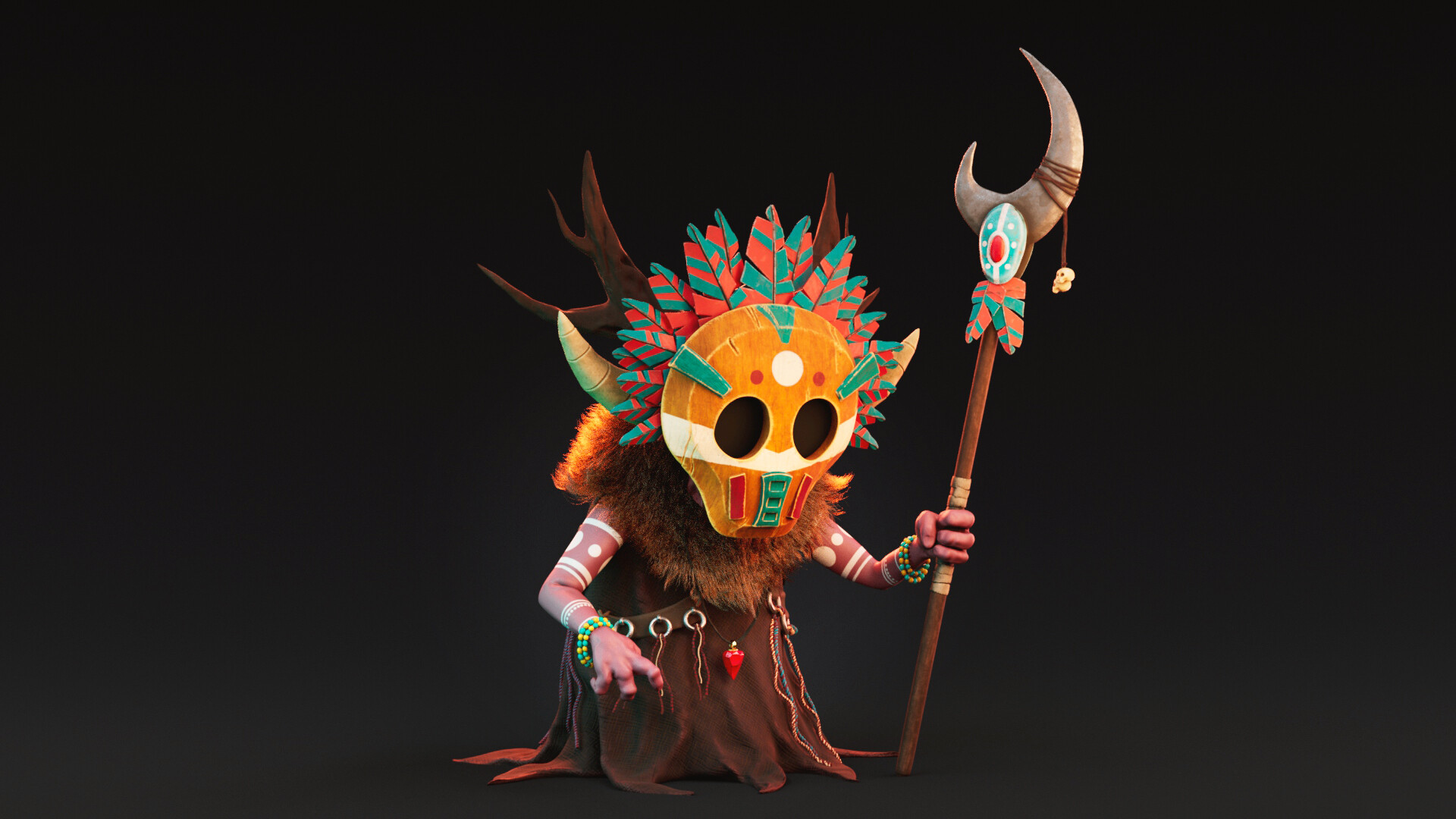 ArtStation - Mystic Forest Shaman