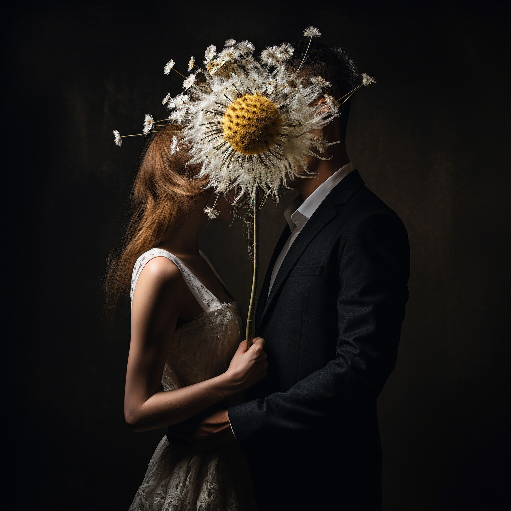 ArtStation - Floral Embrace: A Botanical Affair