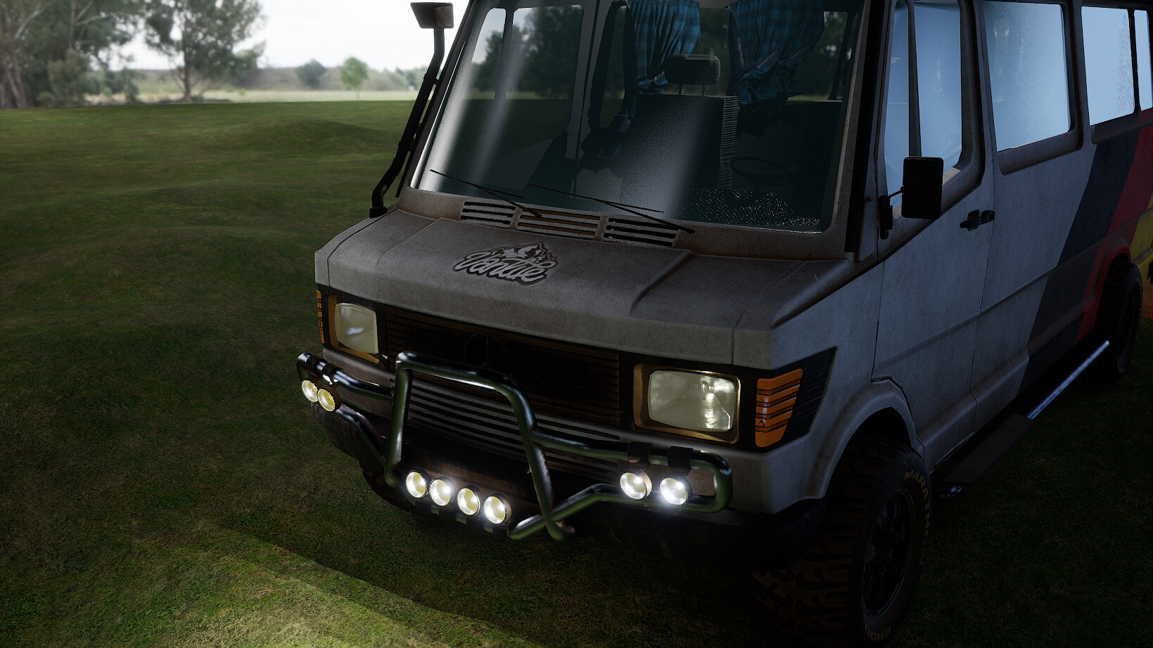 ArtStation - Mercedes-Benz T1 1980 Camper