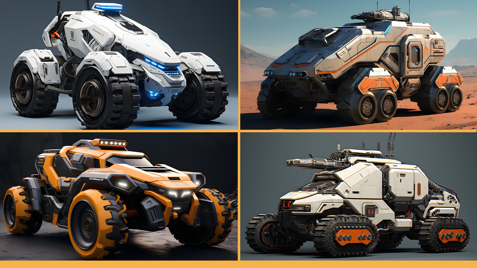 Artificial Dimension - 303 Sci-Fi Armored Vehicle