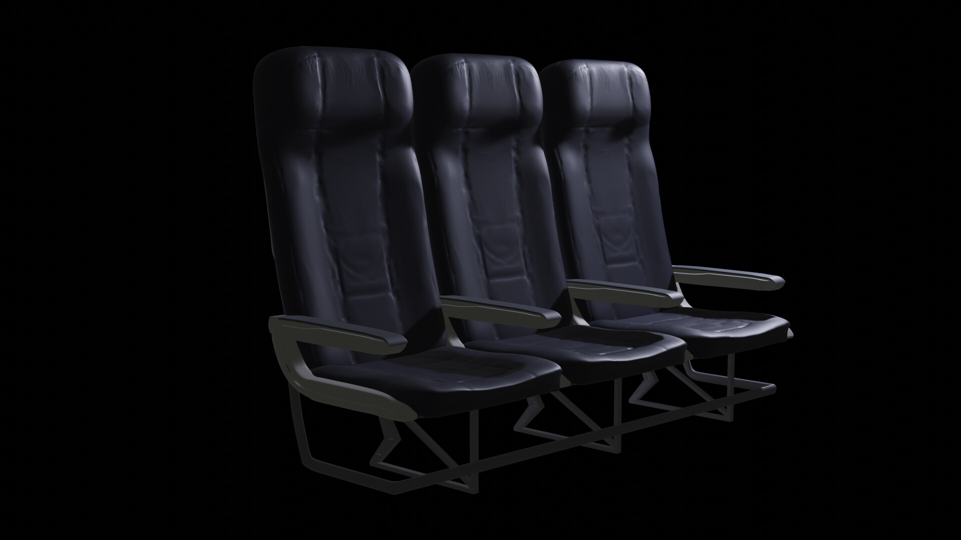 ArtStation - Airplane seats | 3d model