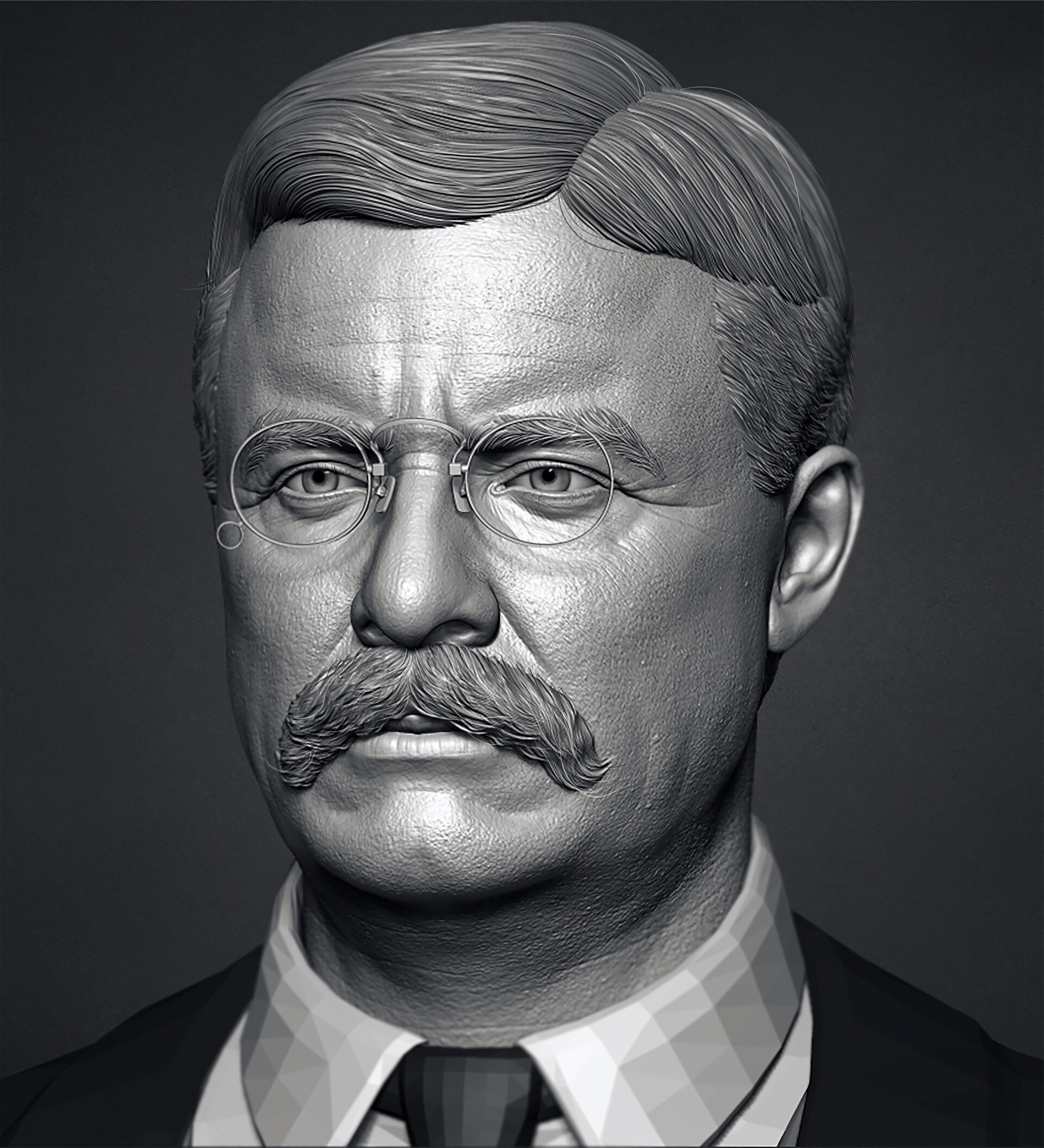 ArtStation - Theodore Roosevelt (Likeness)