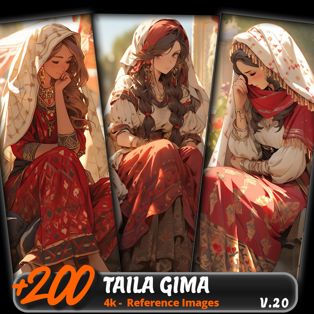 ArtStation - TAILA GIMA VOL. 20/ 4K/ Reference Image