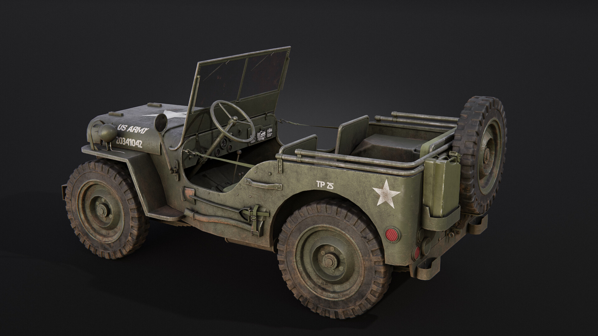 ArtStation - Ford GPW