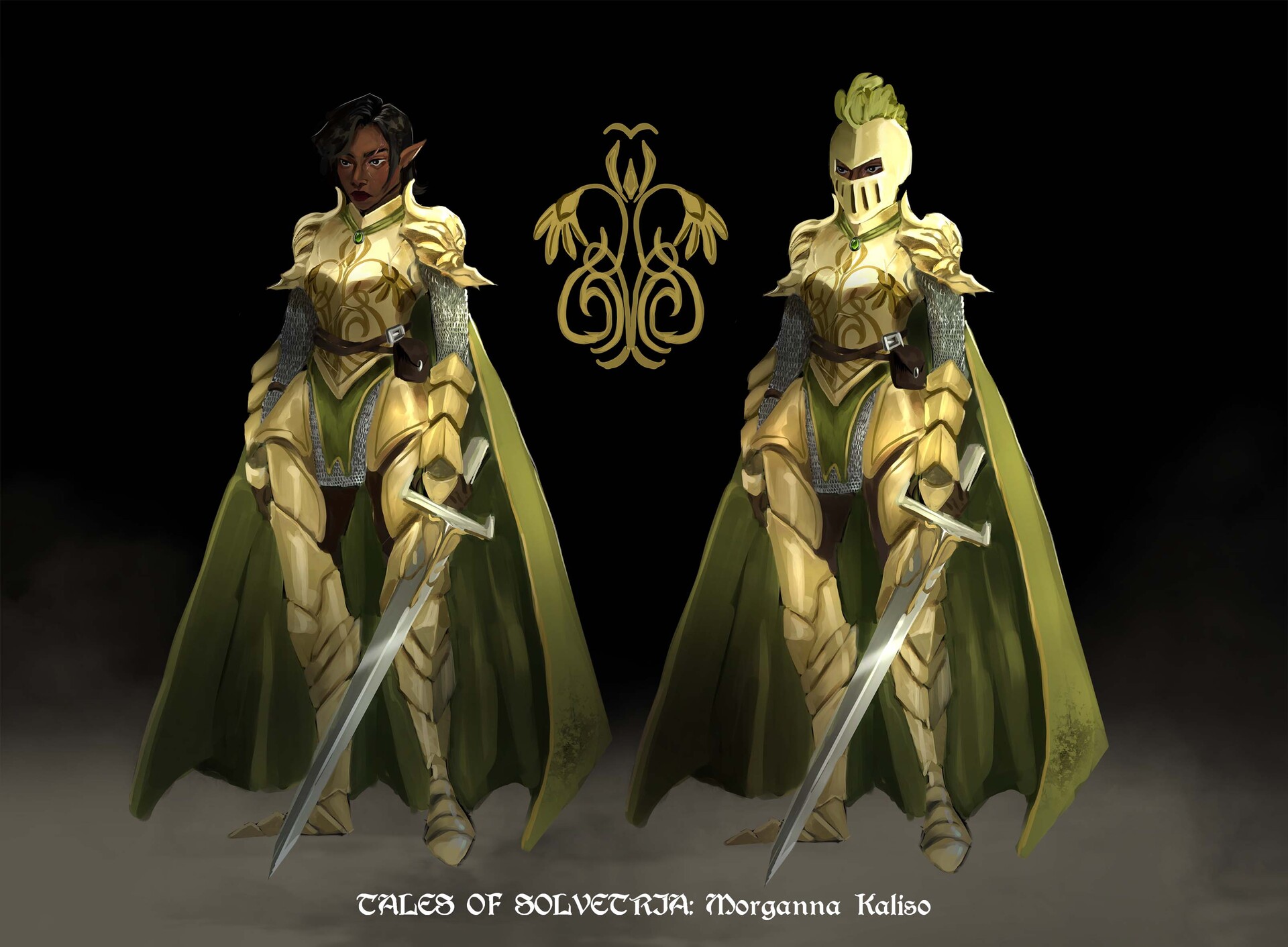 ArtStation - TALES OF SOLVETRIA: Morganna Kaliso