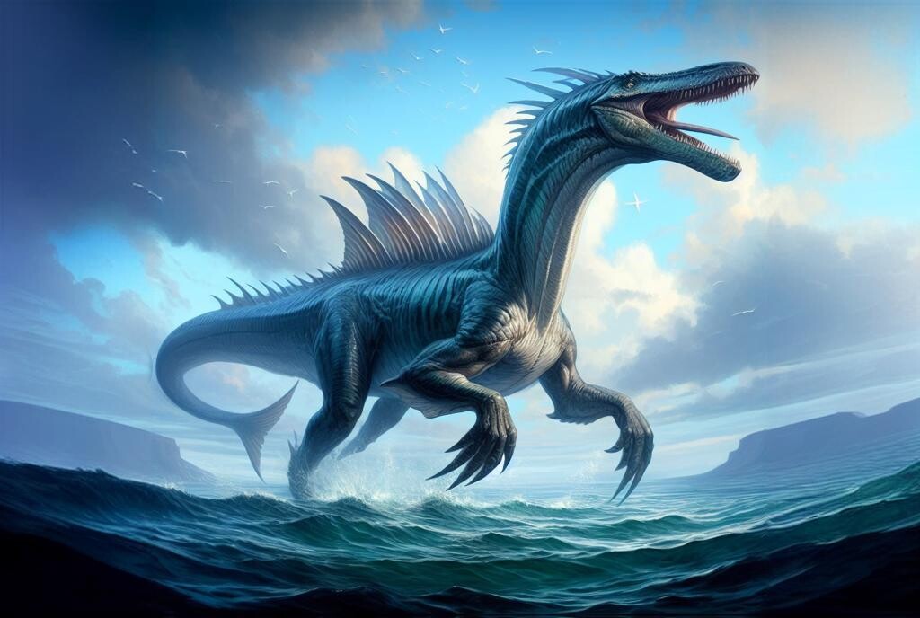 ArtStation - Aquatic Raptor