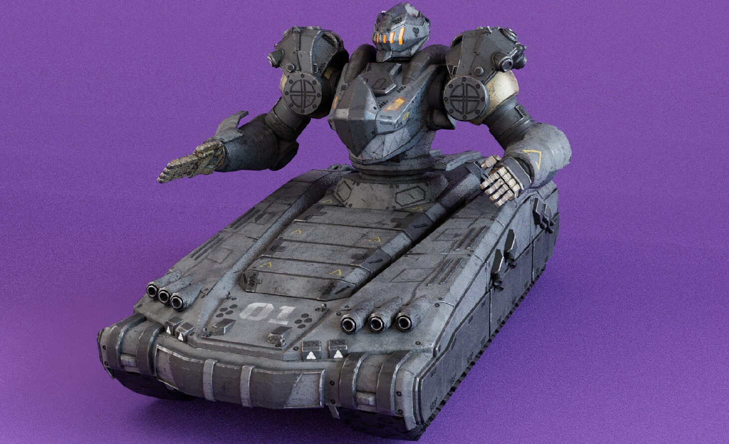 ArtStation - Heavy Mech