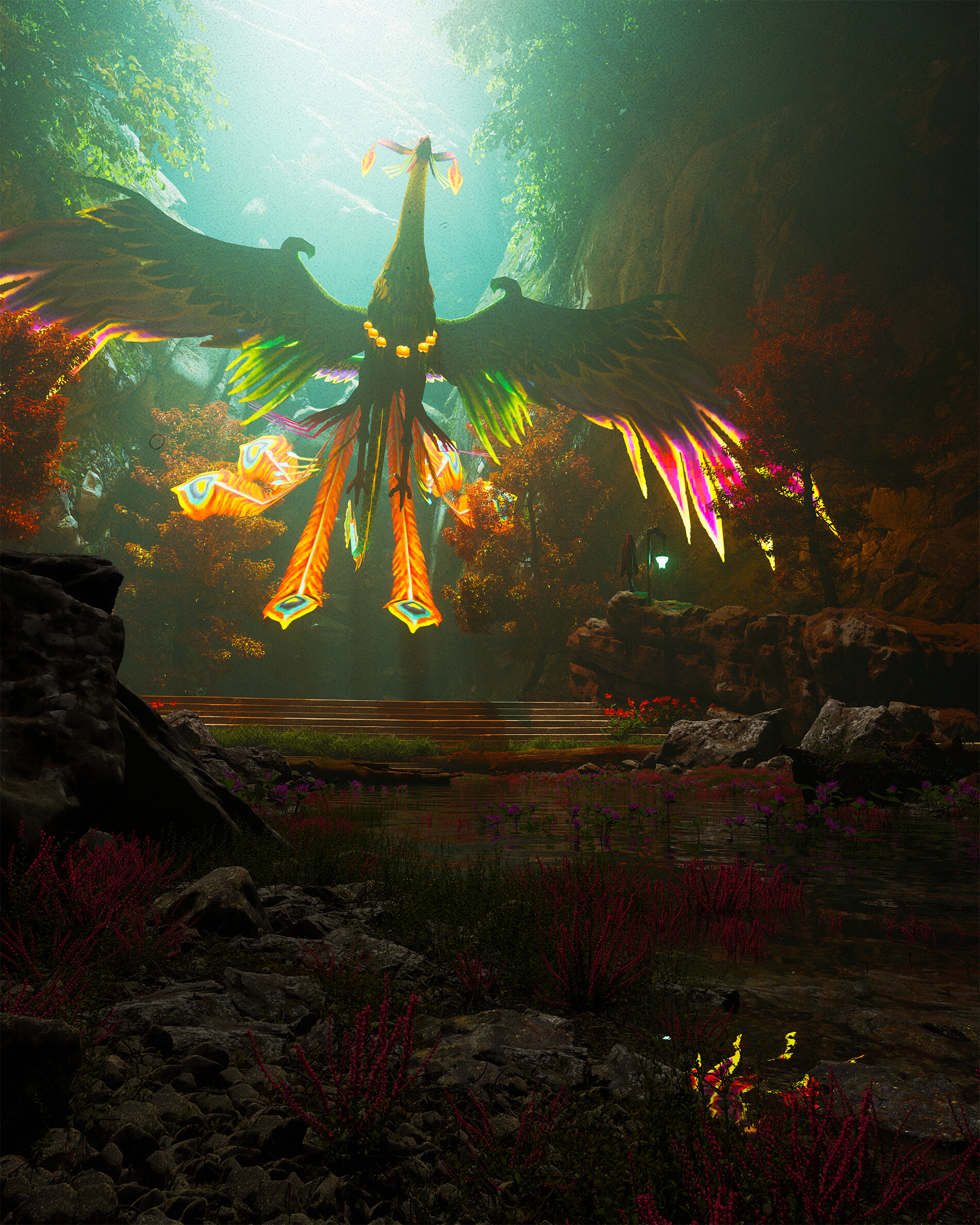 ArtStation - Phoenix Rising.