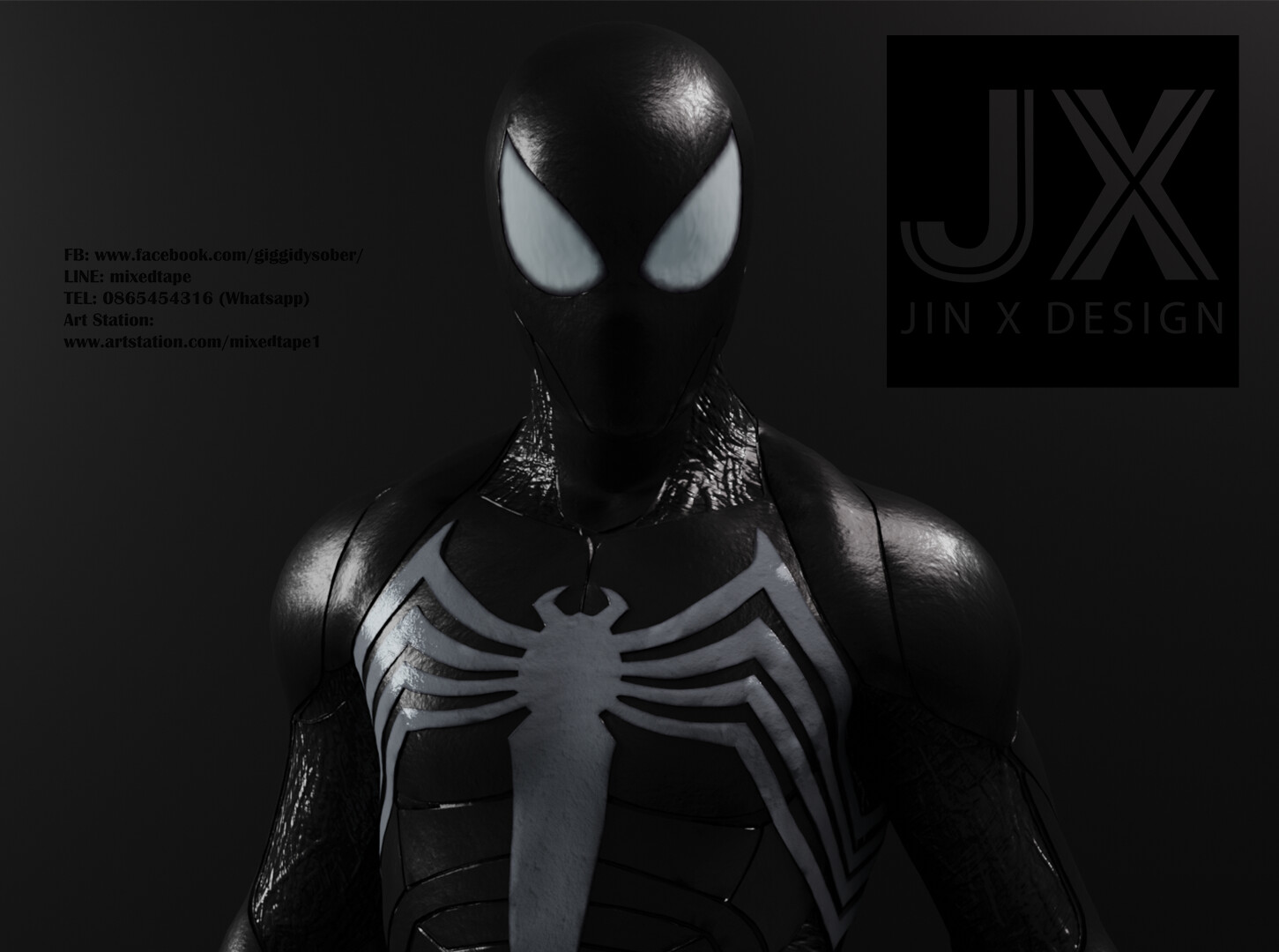 ArtStation - Spuderman2 Ps5 Venom