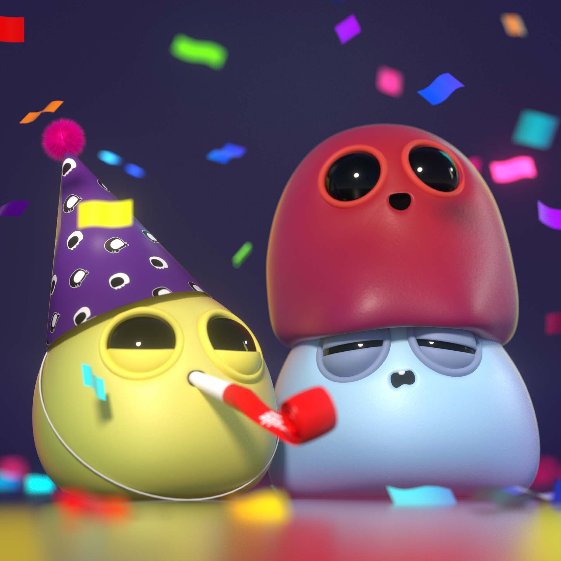 ArtStation - TheOtherLab - Creatures New Year PFP