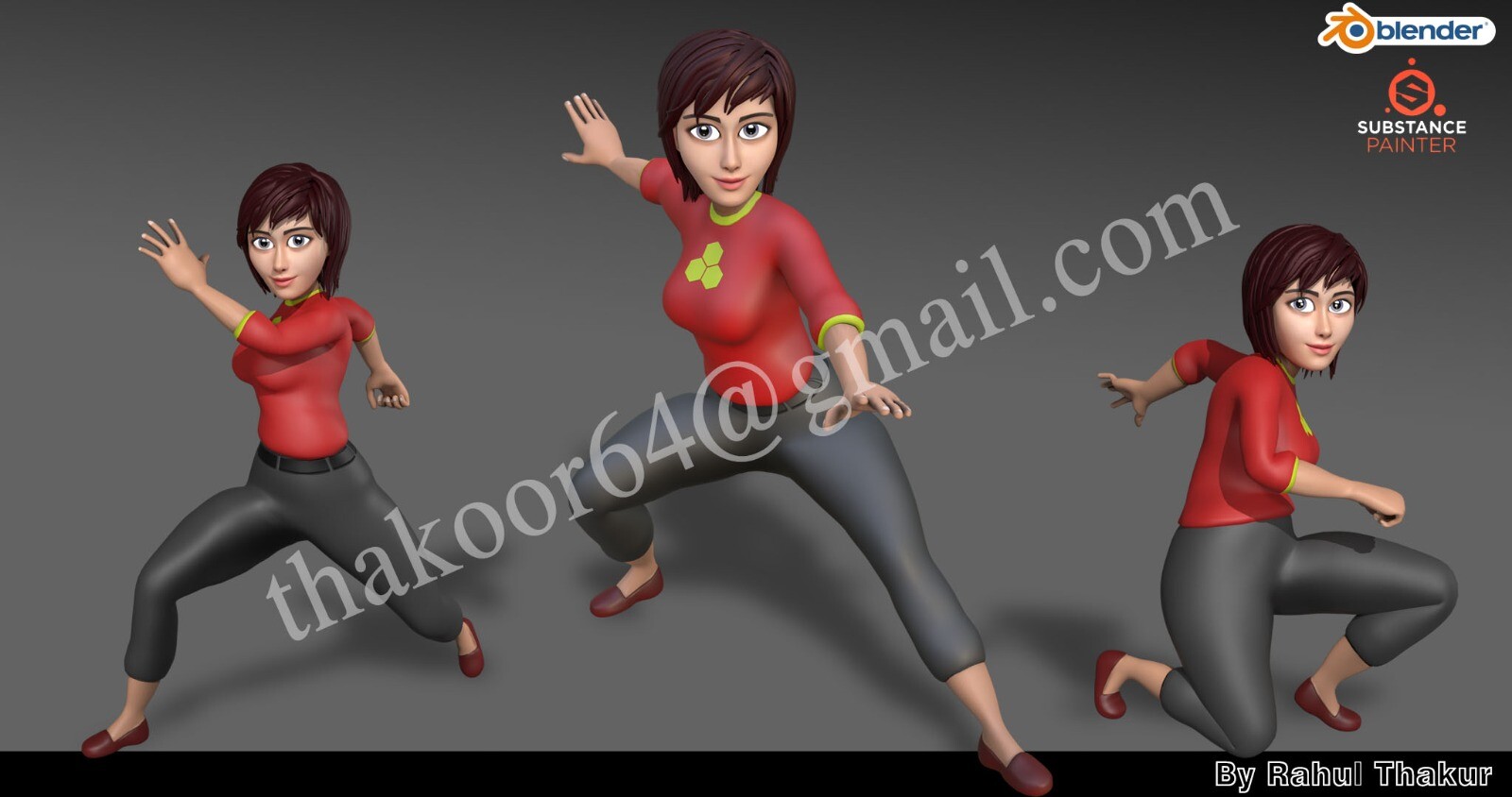 ArtStation - Stylized Female Character