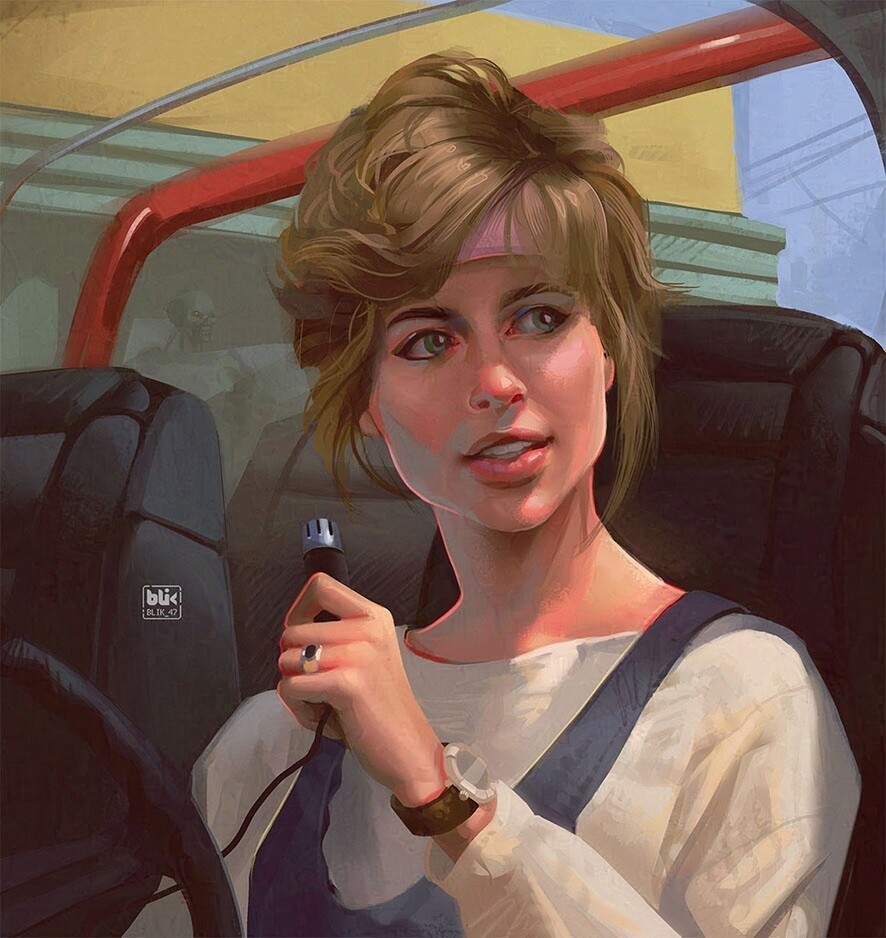 ArtStation - Sarah Connor - Terminator. My fanart