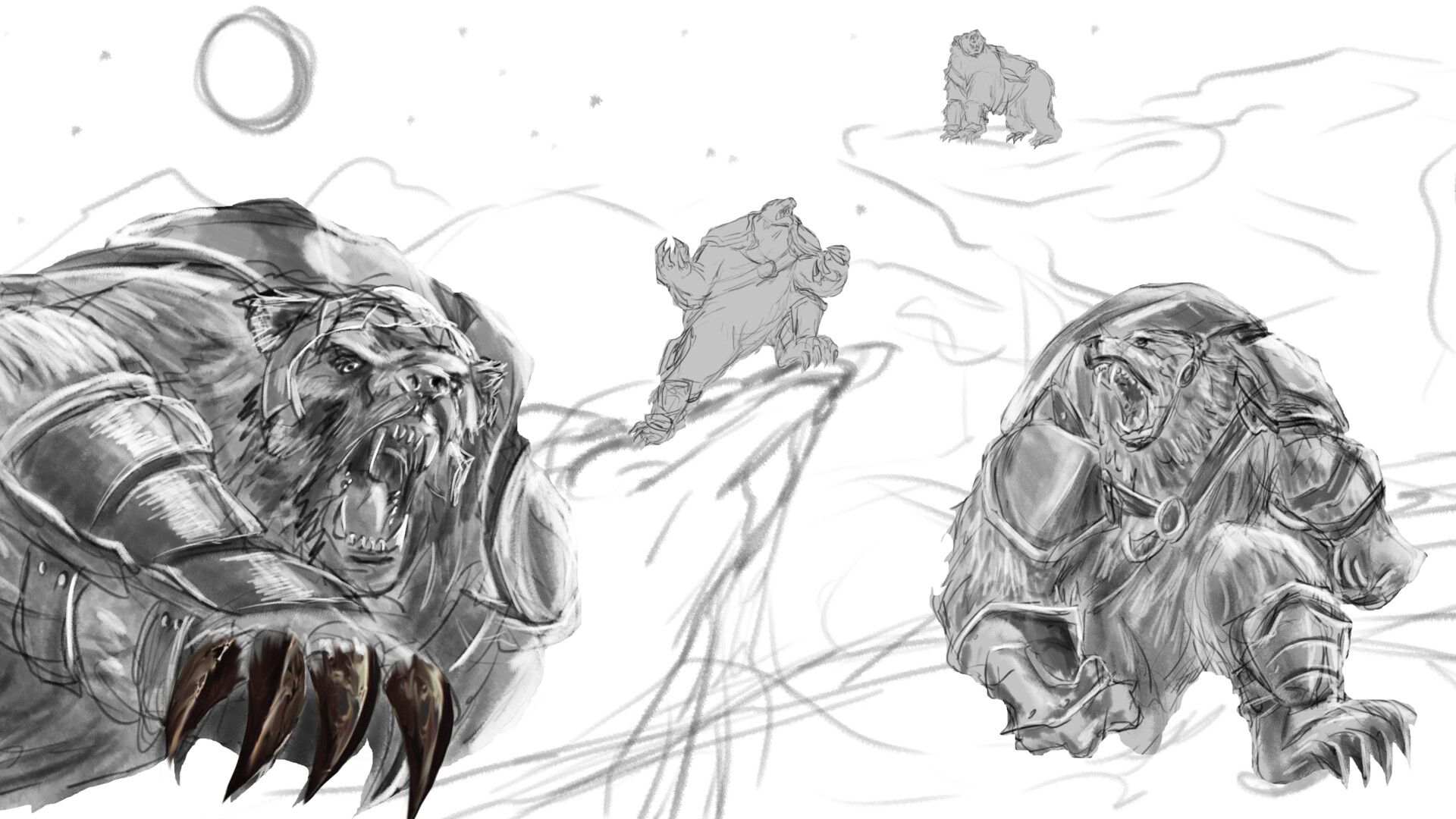 Sava Ivkov - Arctic War Bears