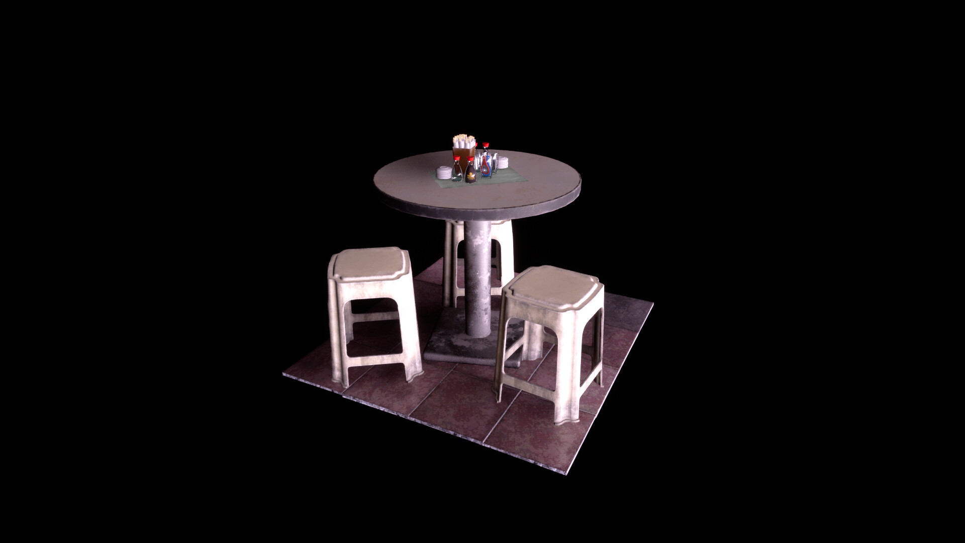 ArtStation - 3D Table set