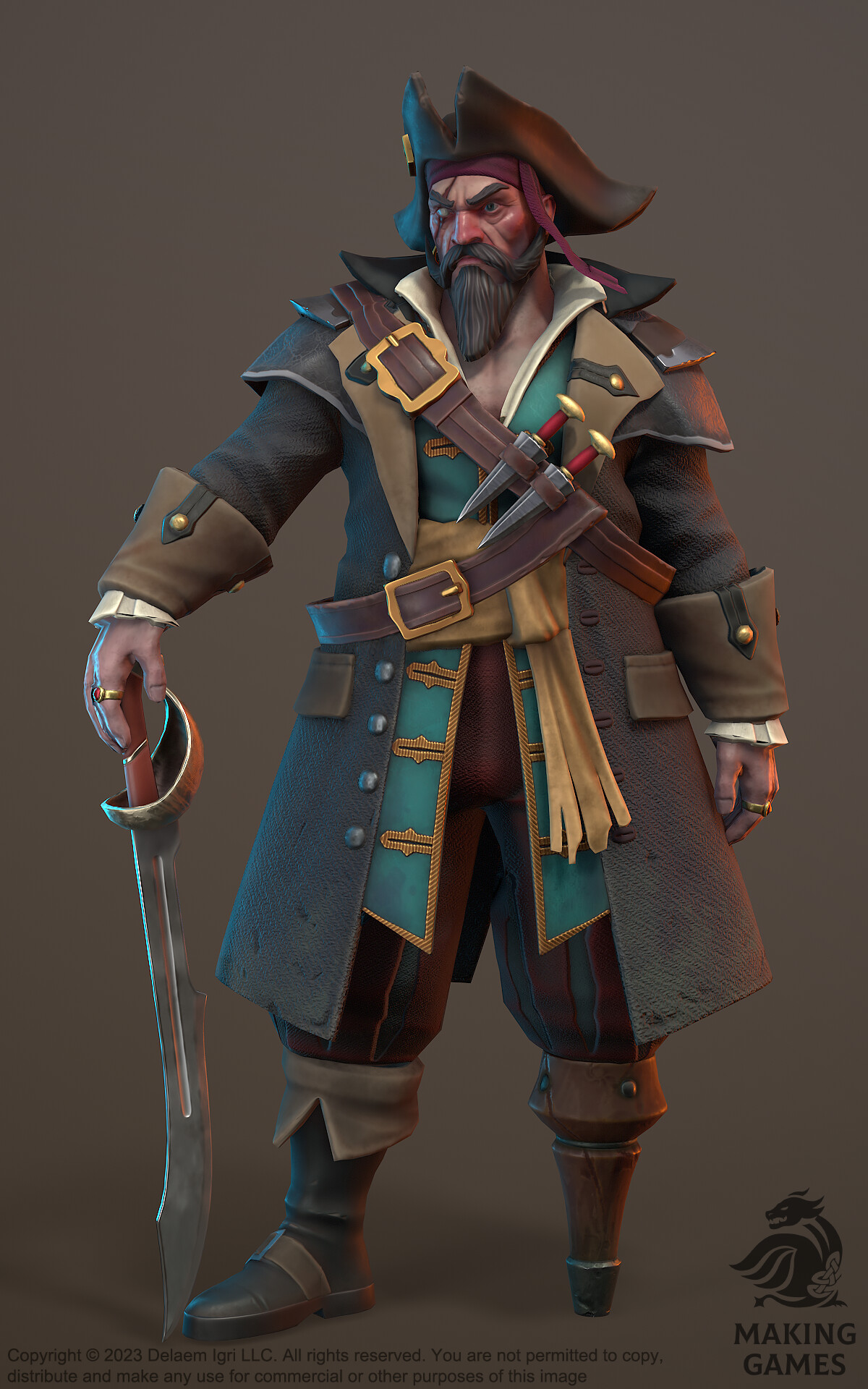 Konstantin Zhidkov - Pirate Boss