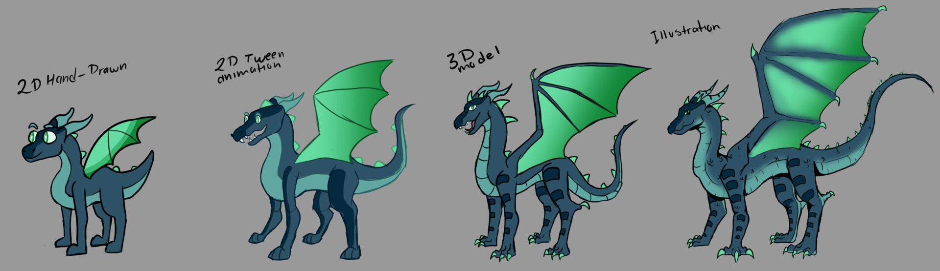 ArtStation - Dragon- Style vs. Function