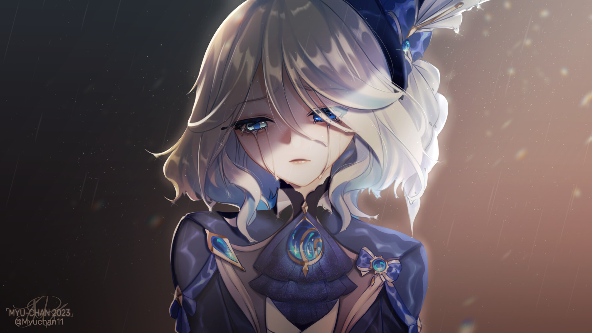 ArtStation - Furina from "Genchin Impact" - Art by Myu-Chan