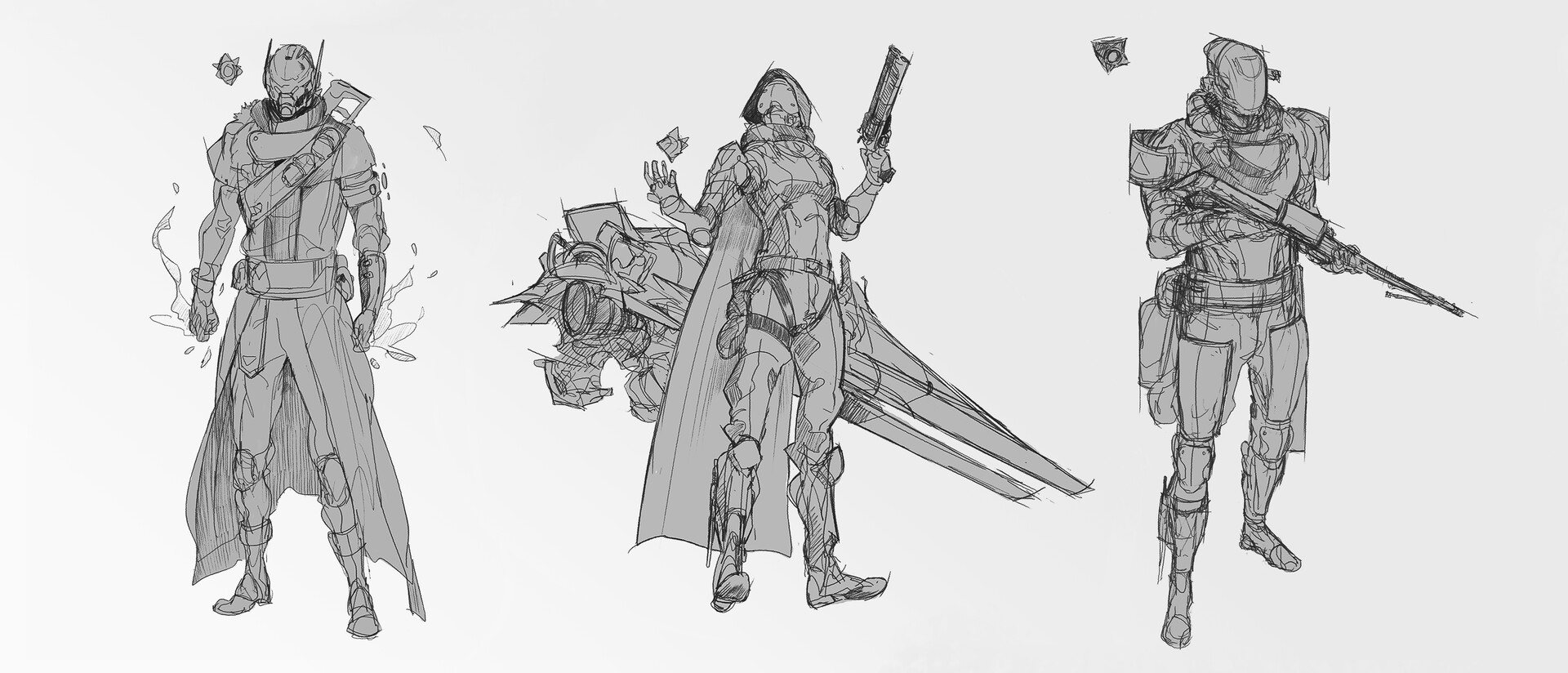 ArtStation - Destiny Sketches