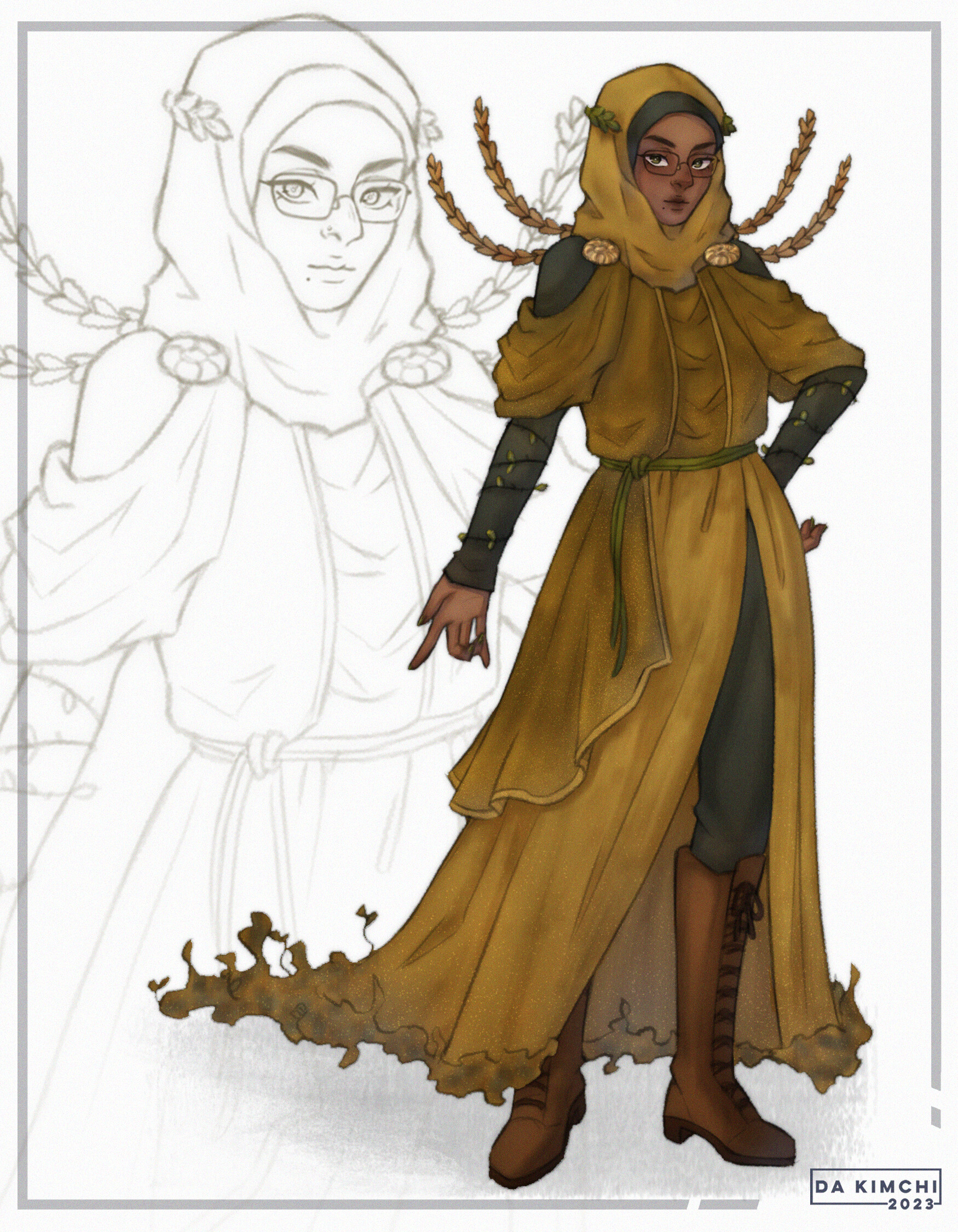 ArtStation - Our Last Heroes. Farah