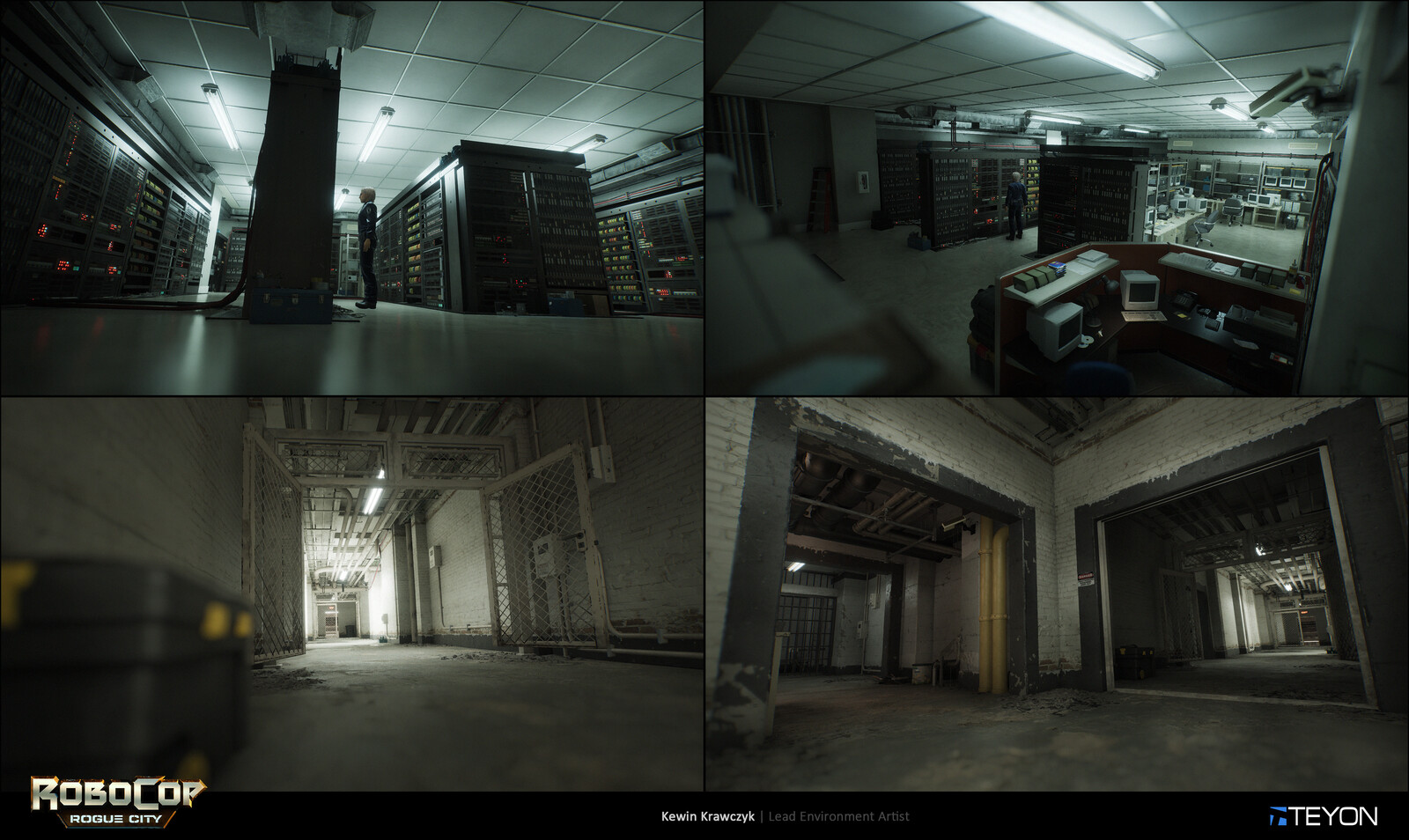 Kewin Krawczyk - RoboCop: Rogue City - Police Station