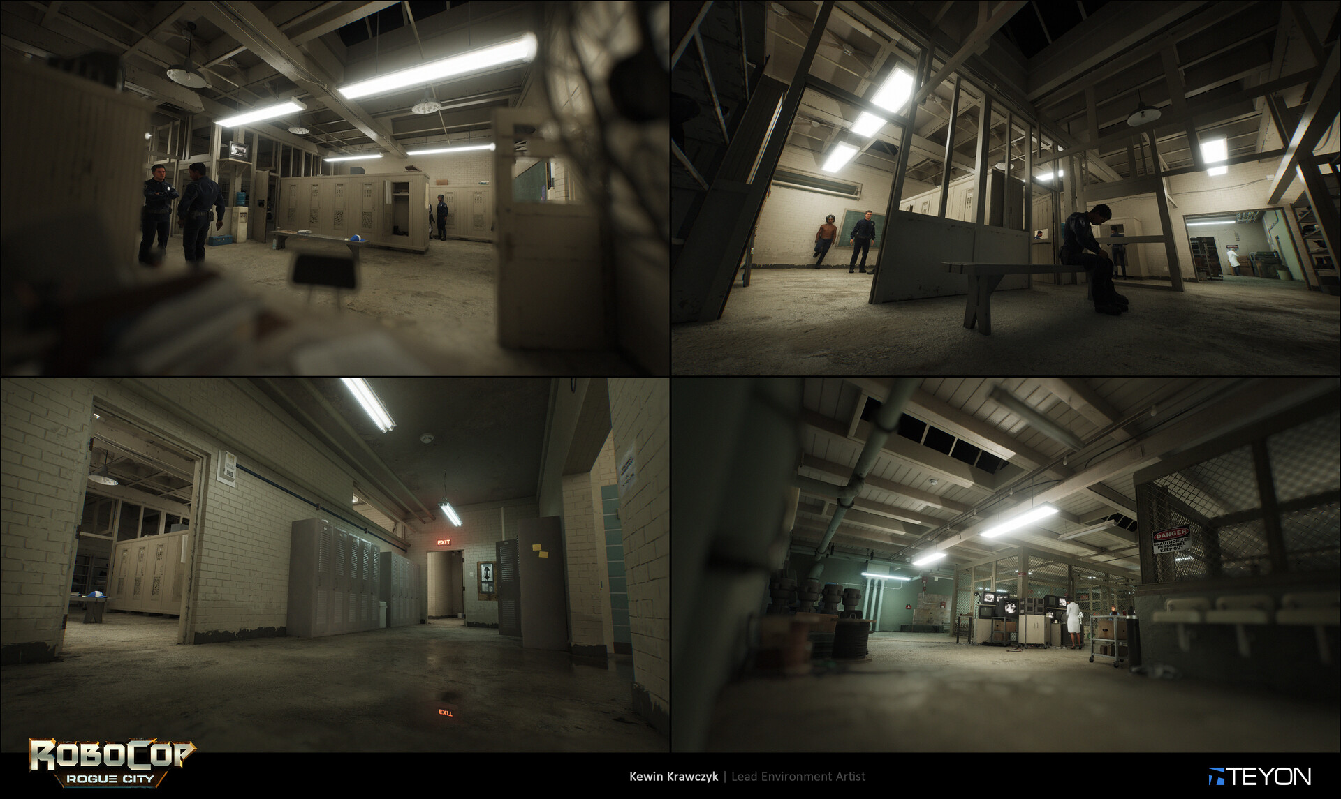 Kewin Krawczyk - RoboCop: Rogue City - Police Station