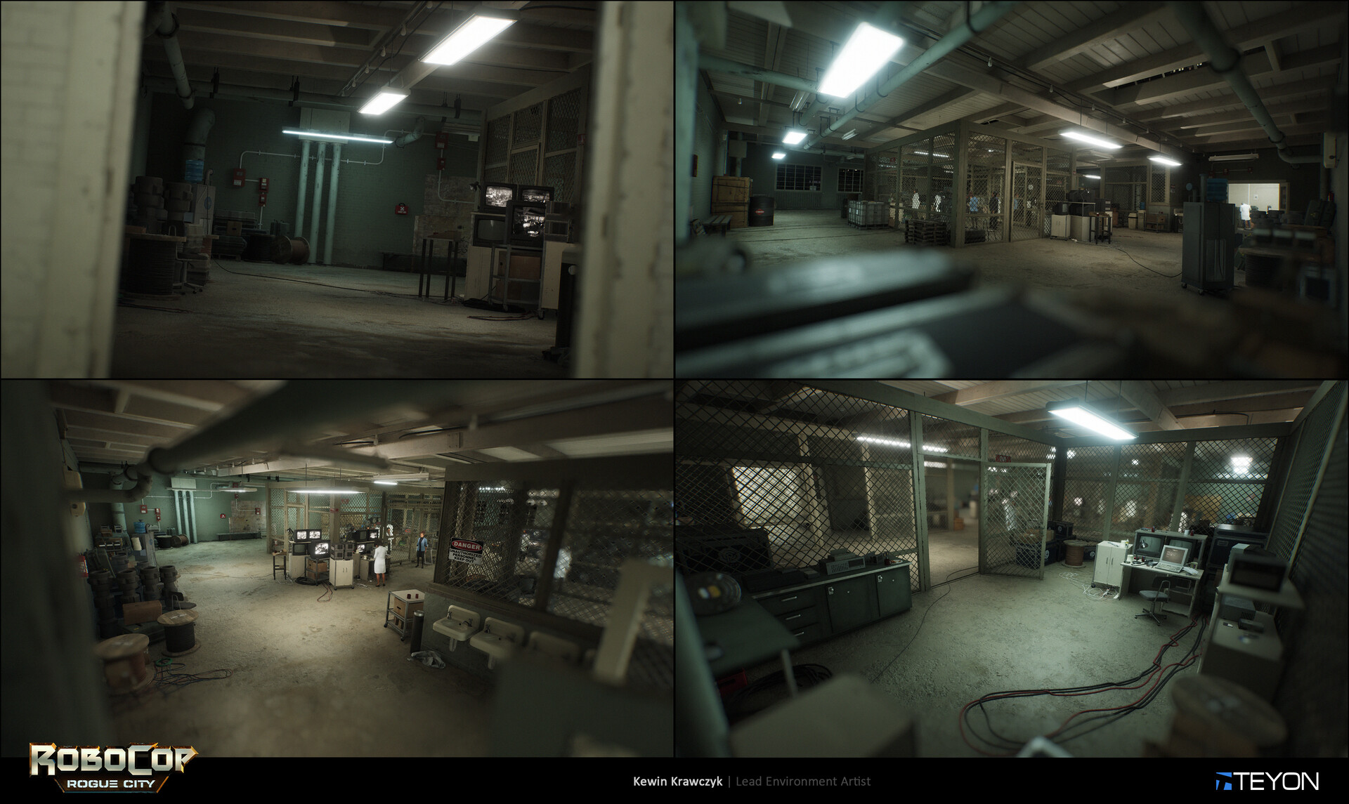 Kewin Krawczyk - RoboCop: Rogue City - Police Station