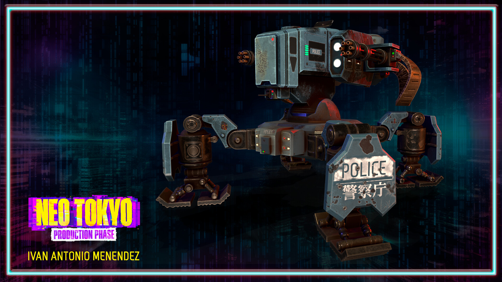 ArtStation - Tank Neo Tokyo