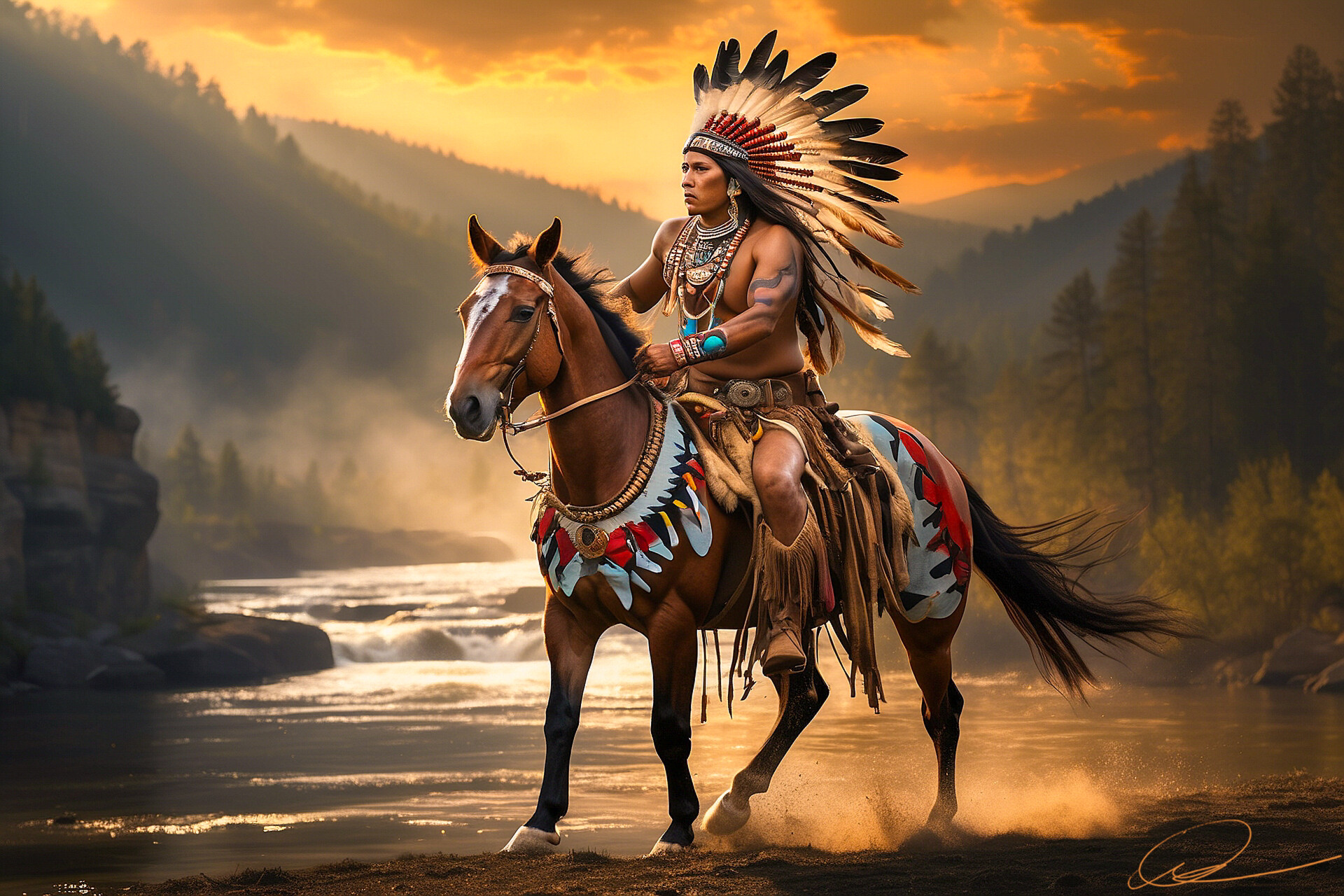 ArtStation - river ride