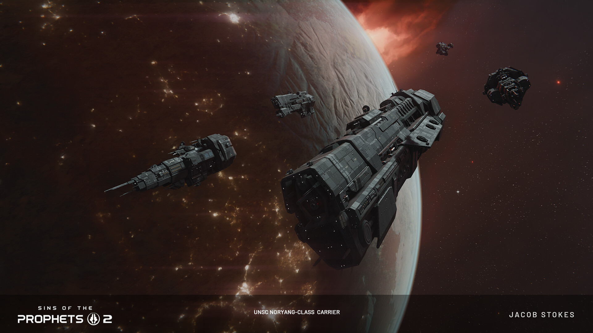 Jacob Stokes - Sins of the Prophets 2 - Noryang-class carrier