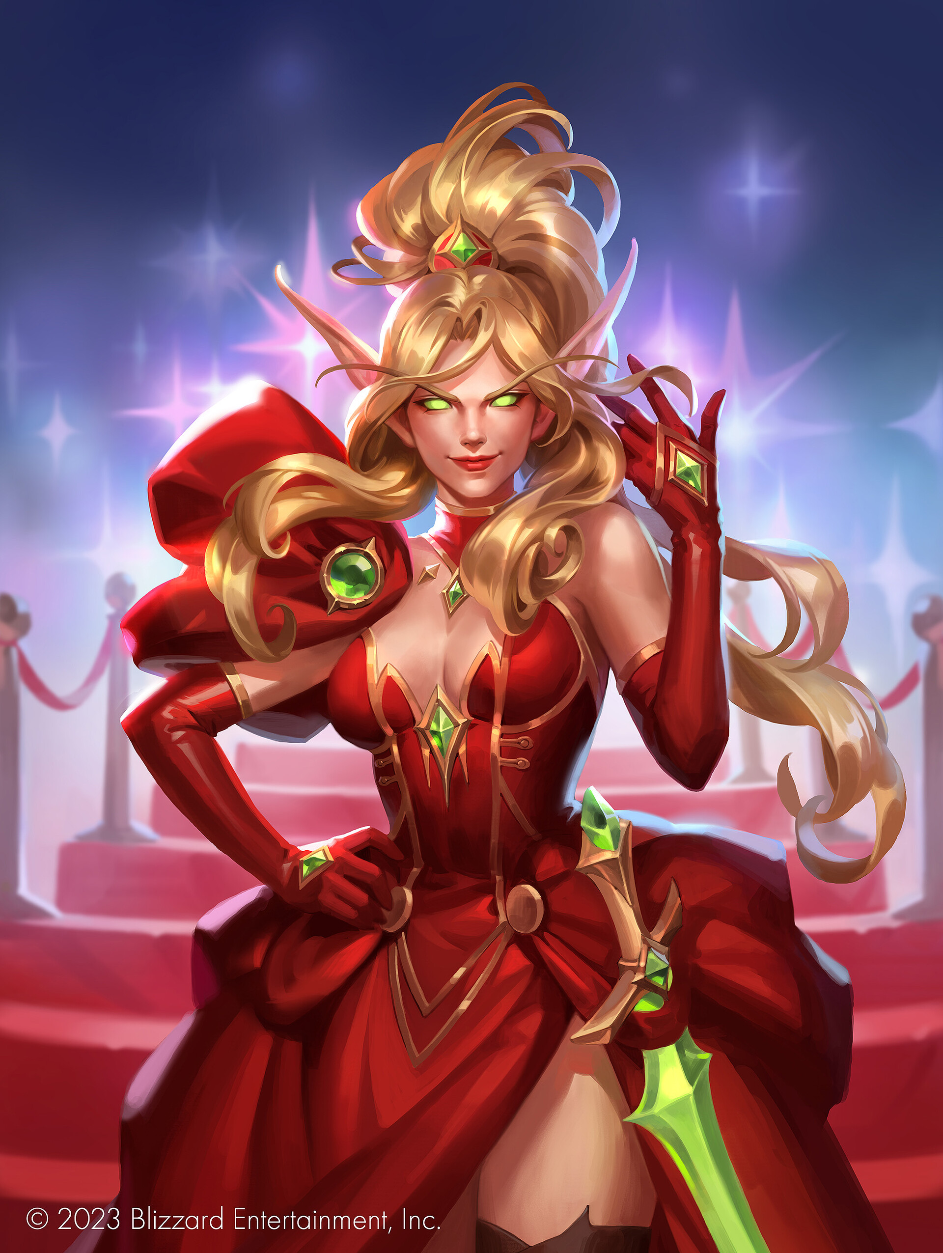 Sora Kim - Hearthstone Skin Artwork