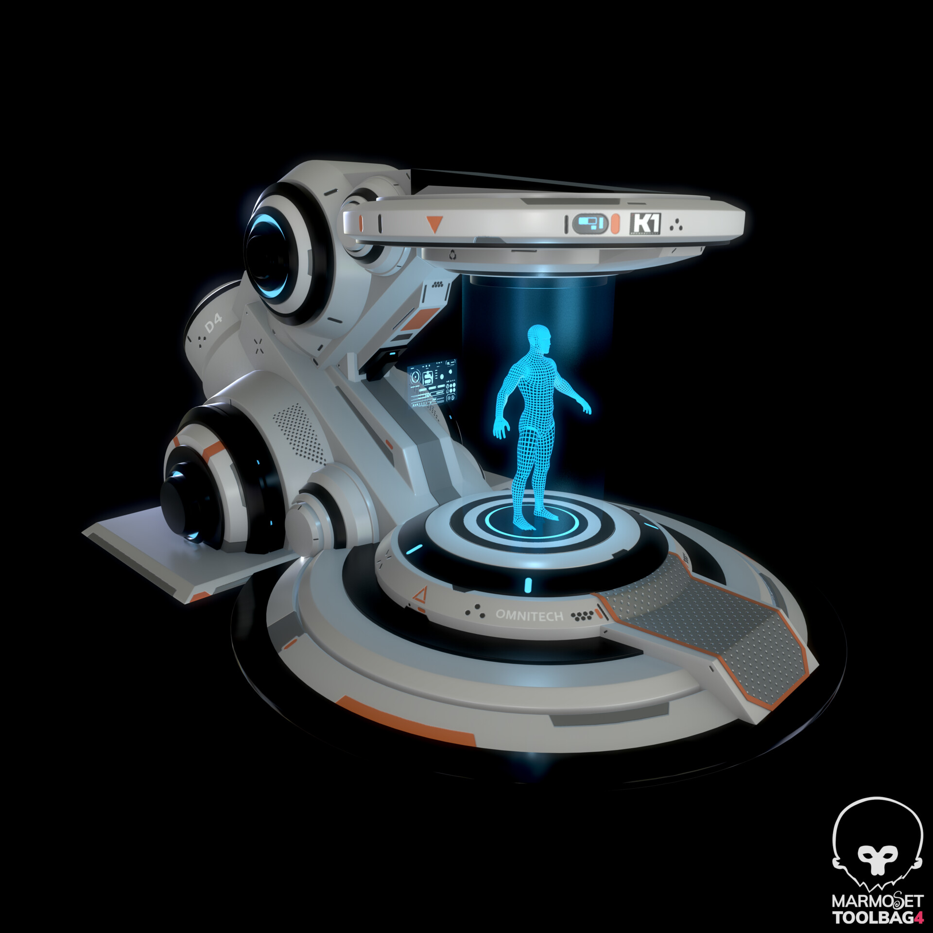 ArtStation - Hard Surface Sci-Fi Asset