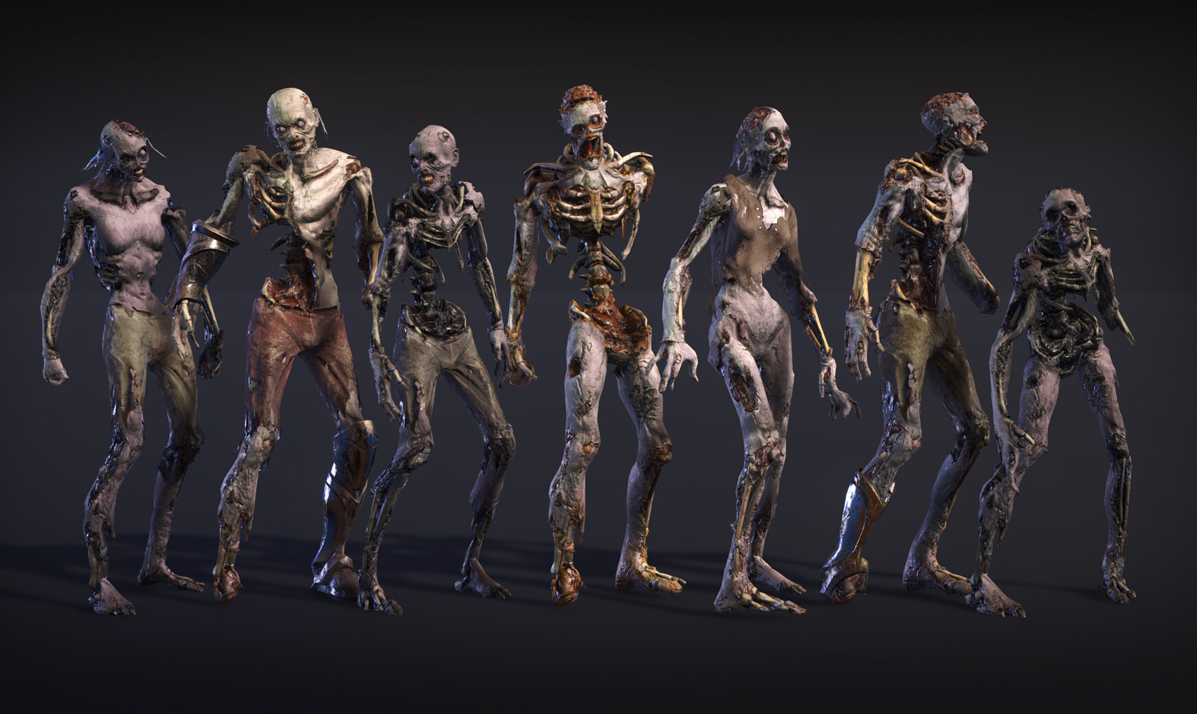 ArtStation - Modular Zombies!
