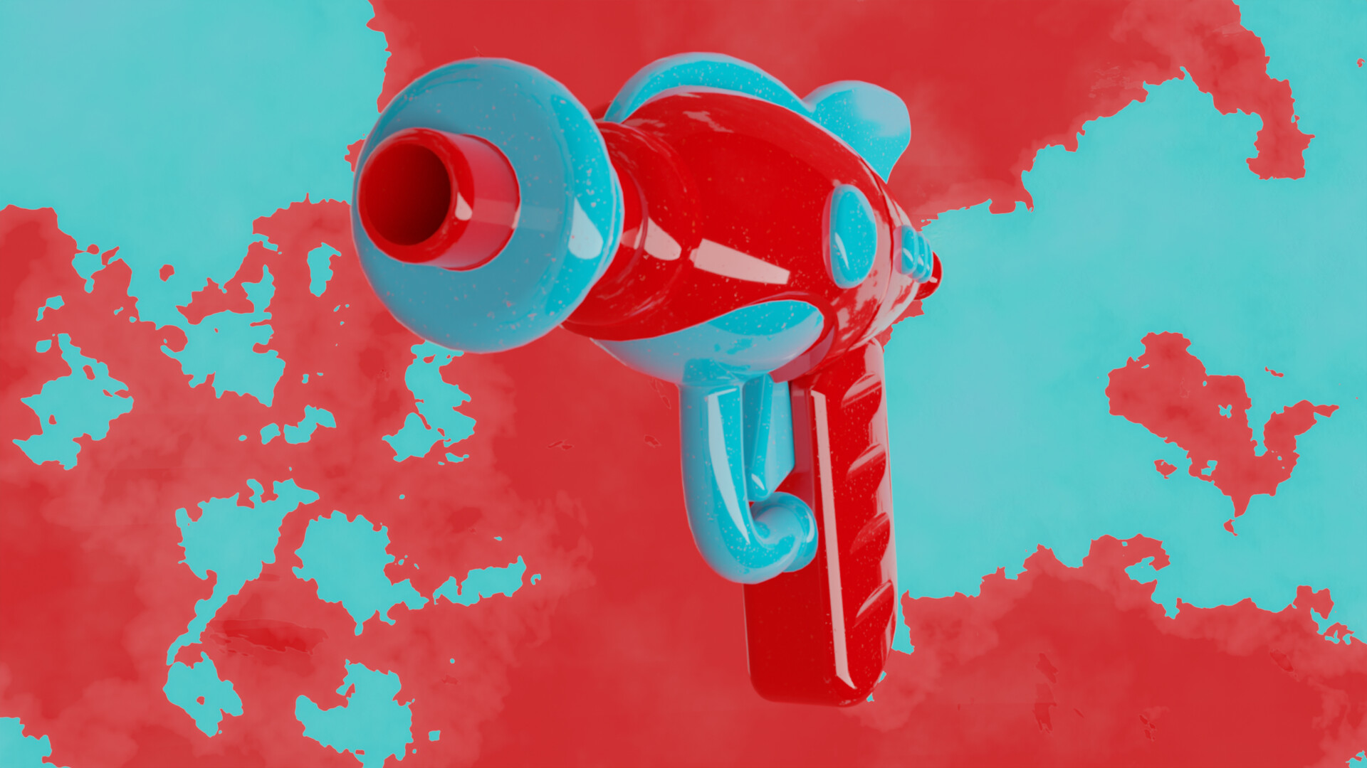 ArtStation - toy blaster