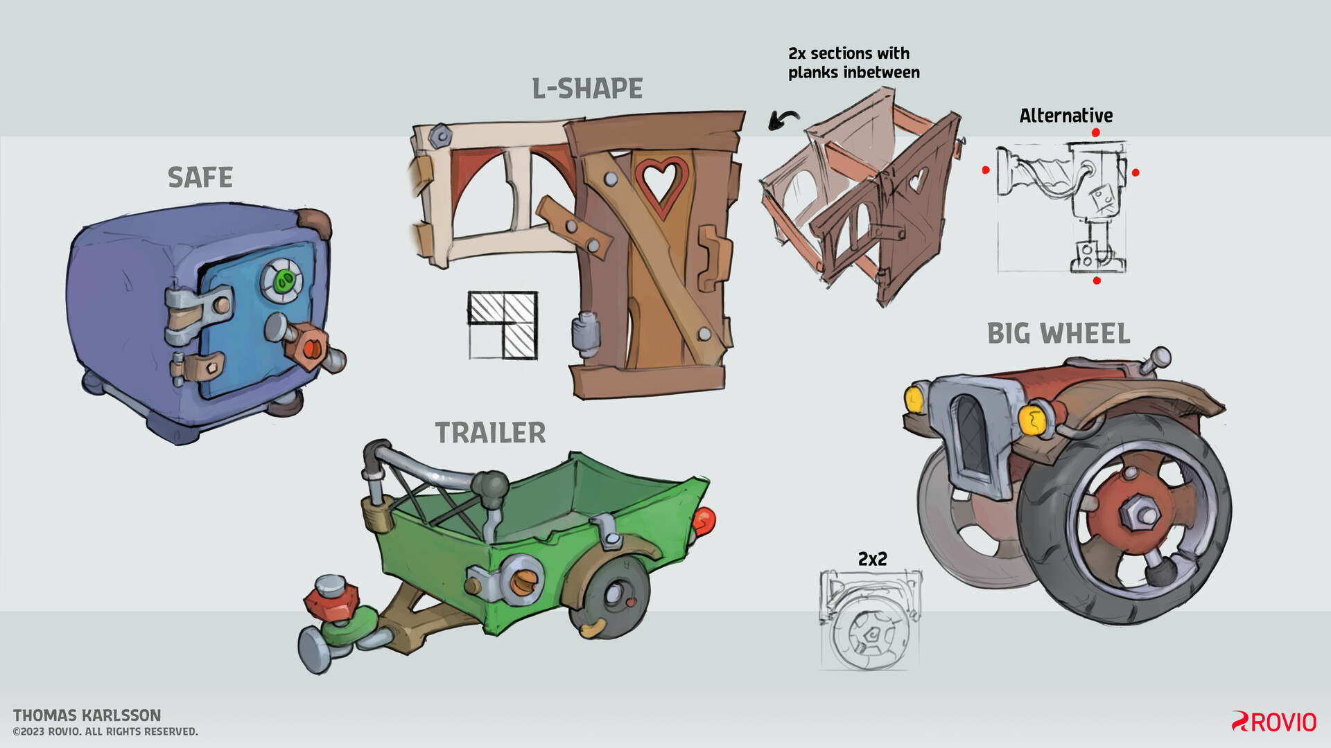 Thomas Karlsson - Bad Piggies 2 - Vehicles
