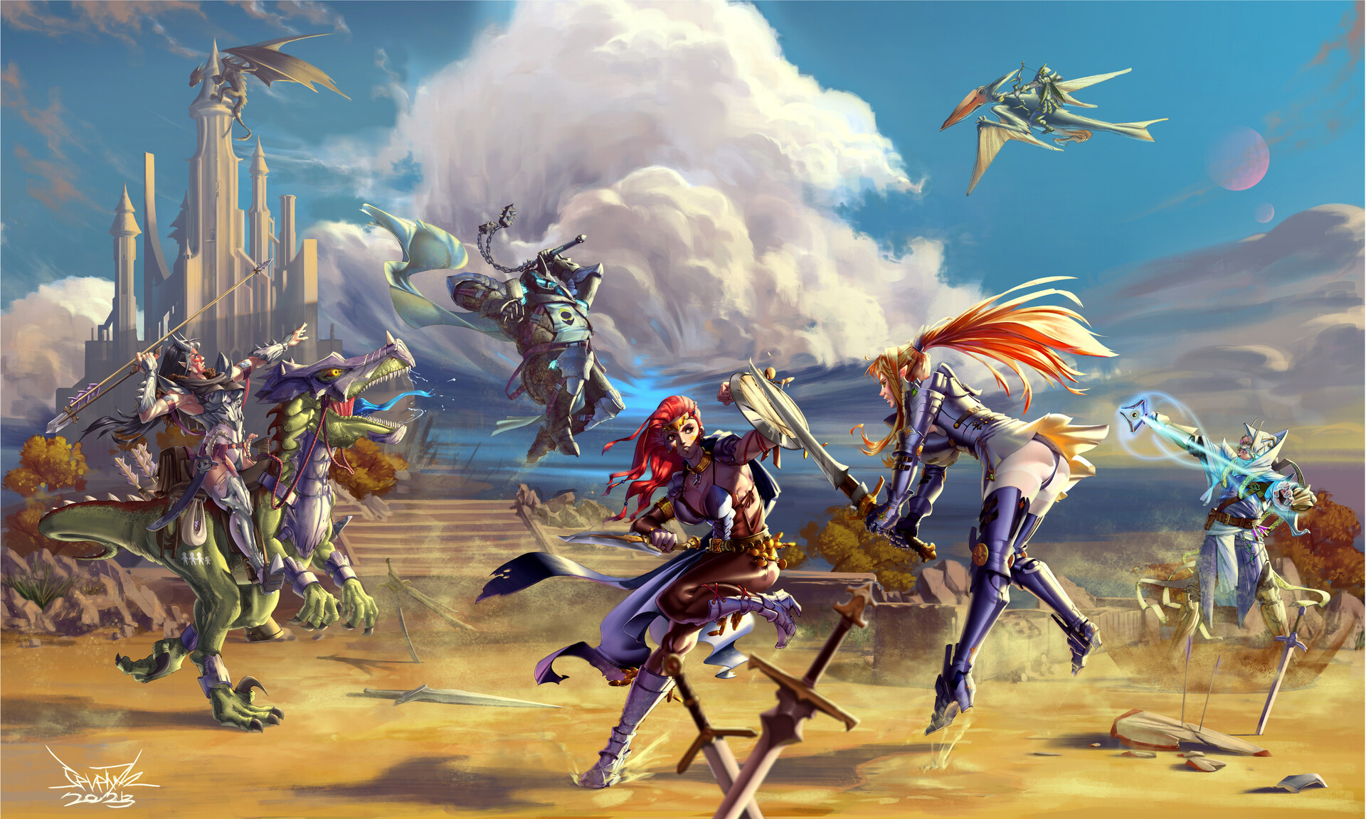 ArtStation - Sword Magic Arena